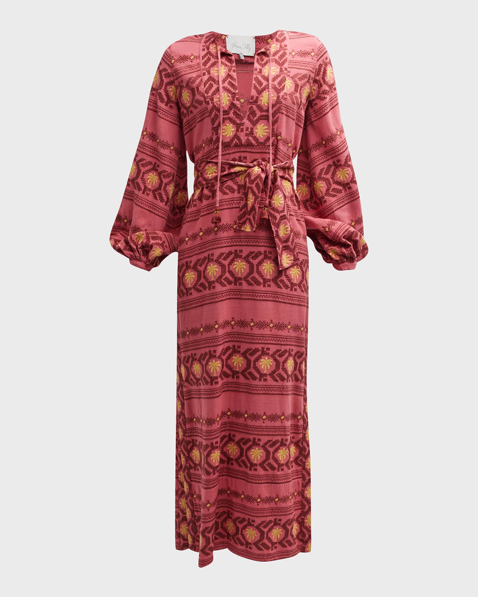Johanna Ortiz Sapa Inca Tunic Maxi Dress | Neiman Marcus