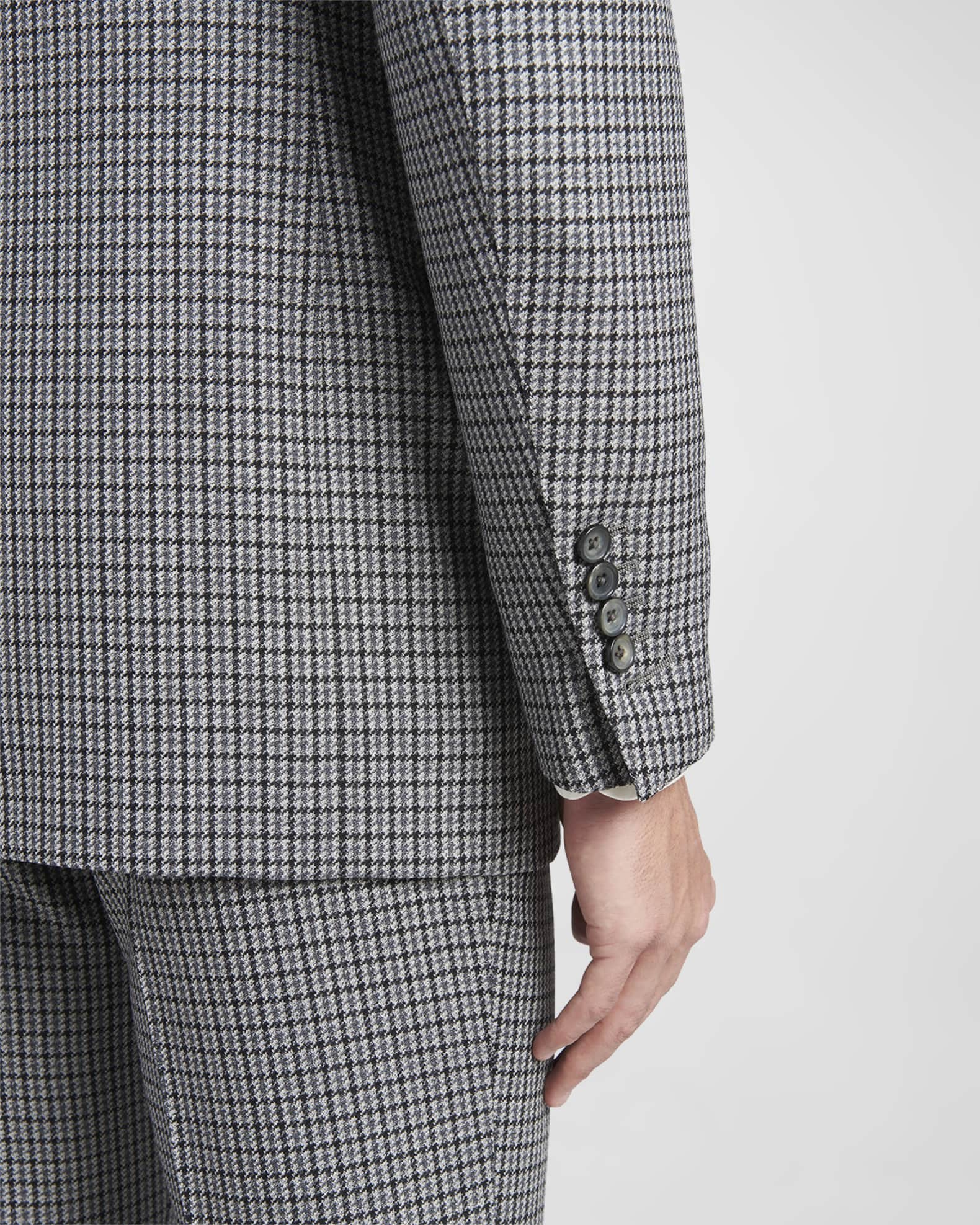 TOM FORD Men's Atticus Tattersall Peak-Lapel Suit | Neiman Marcus