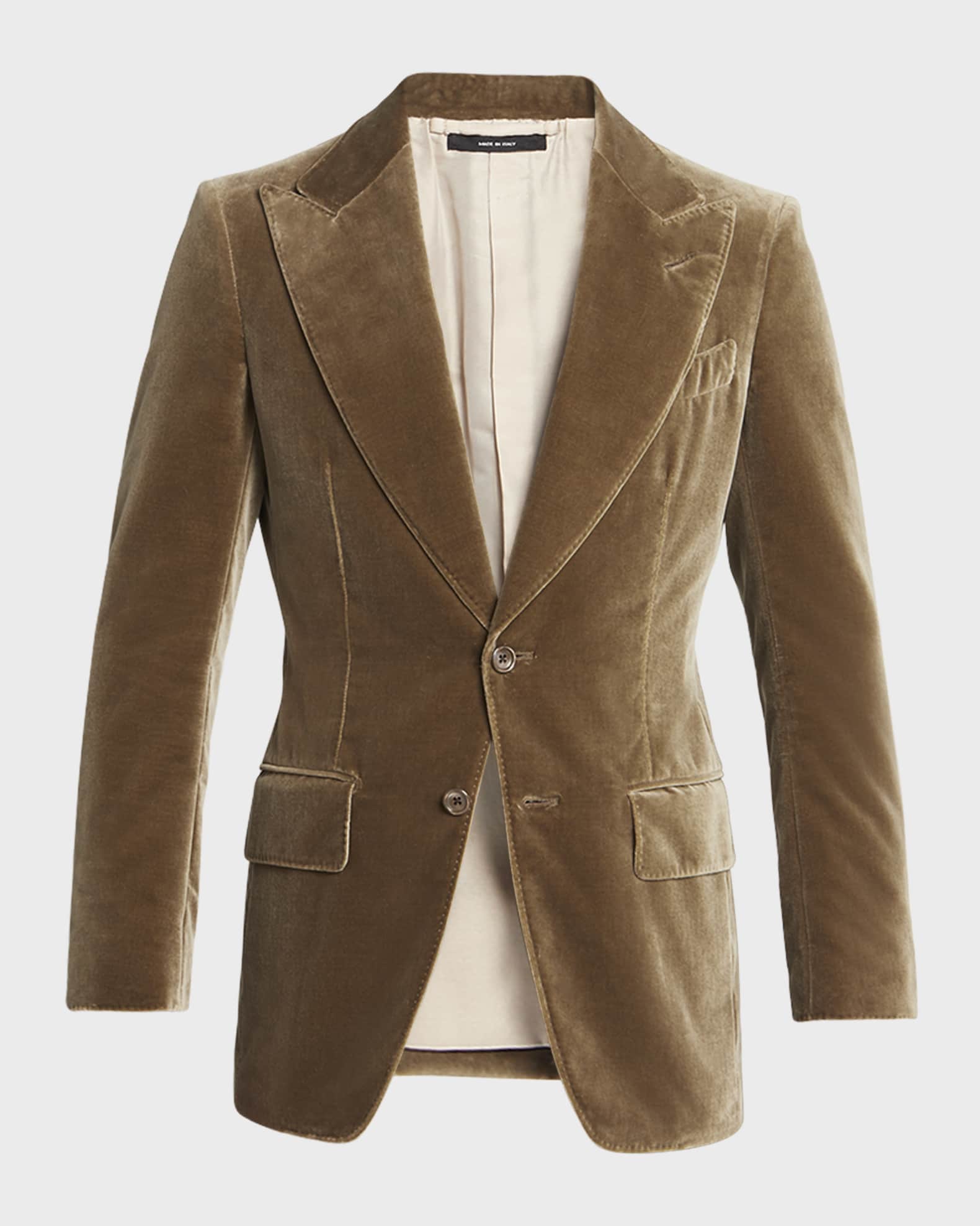 Men's Atticus Compact Velvet Dinner Jacket | Neiman Marcus