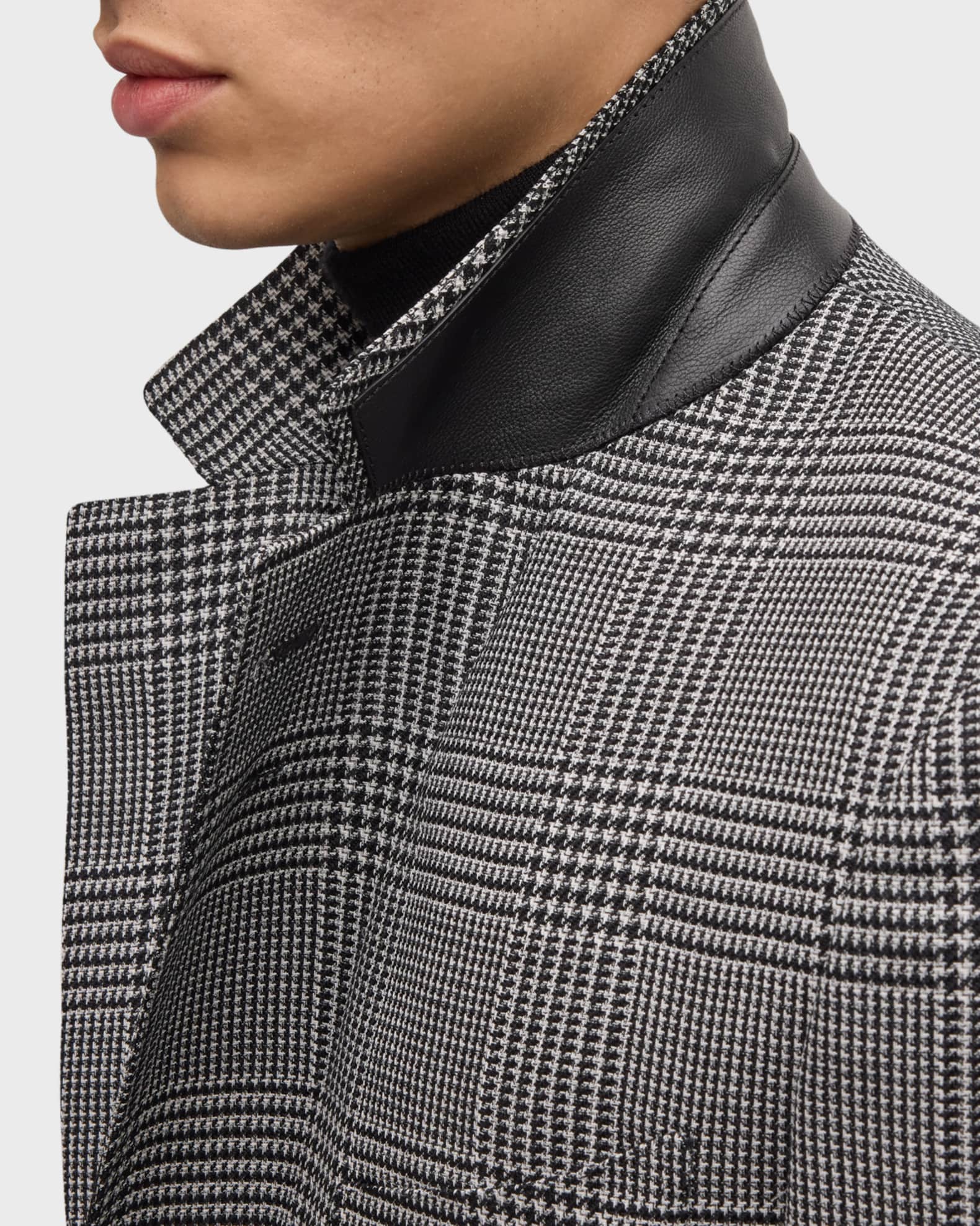 TOM FORD Men's Shelton Glen Plaid Sport Jacket | Neiman Marcus