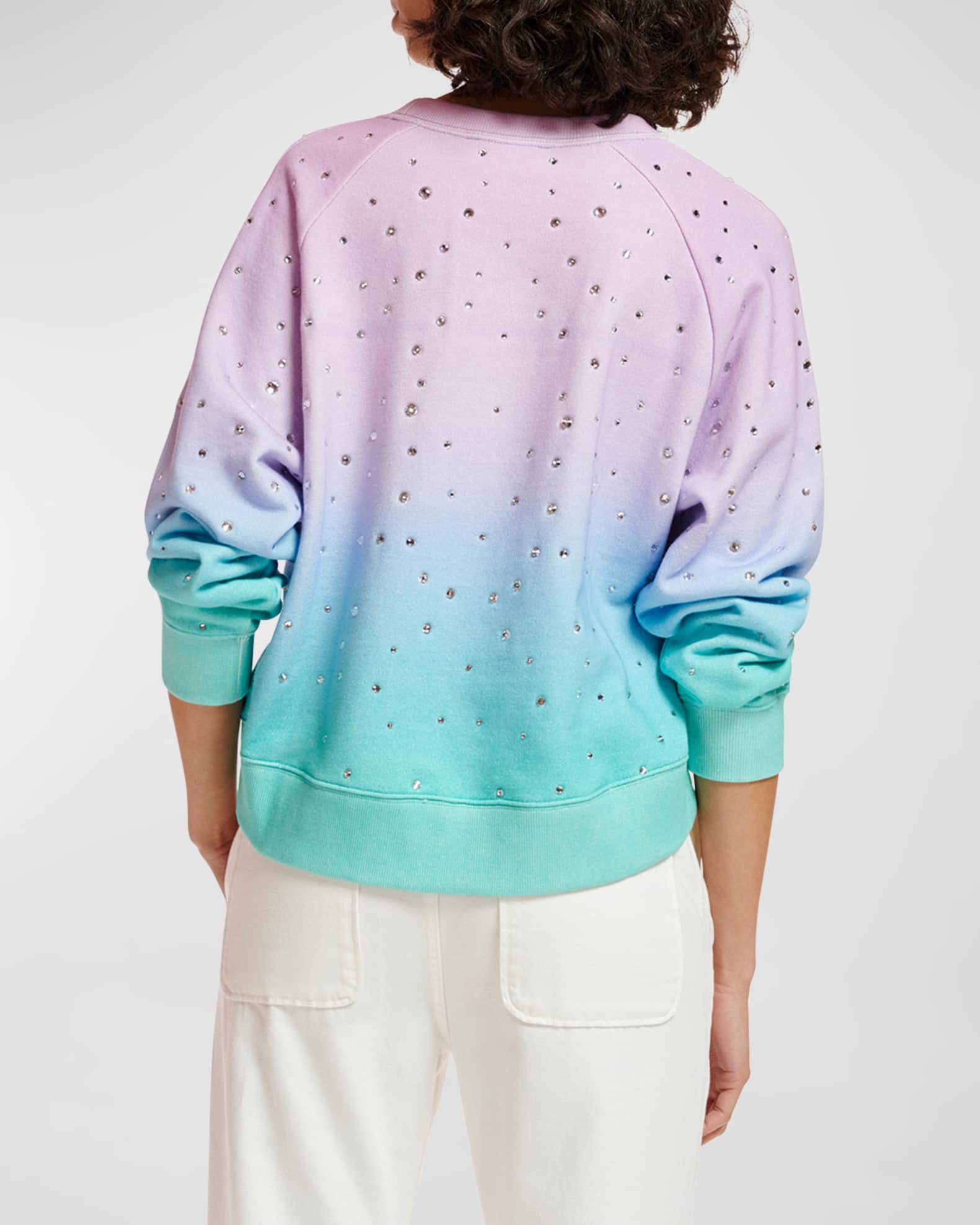 Essentiel Antwerp Disabelle Rhinestone-Embellished Gradient Organic ...