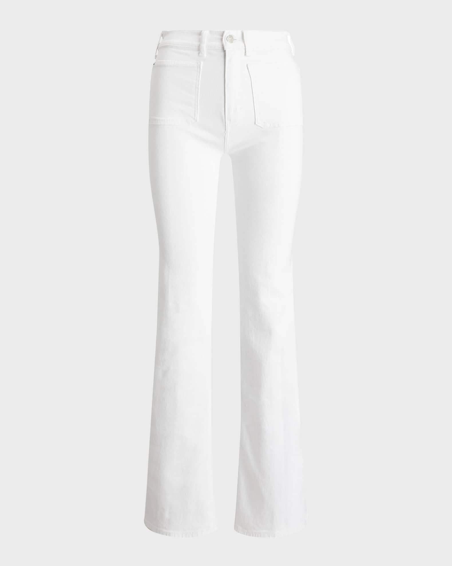 Polo Ralph Lauren High-Rise Boot-Cut Jeans | Neiman Marcus