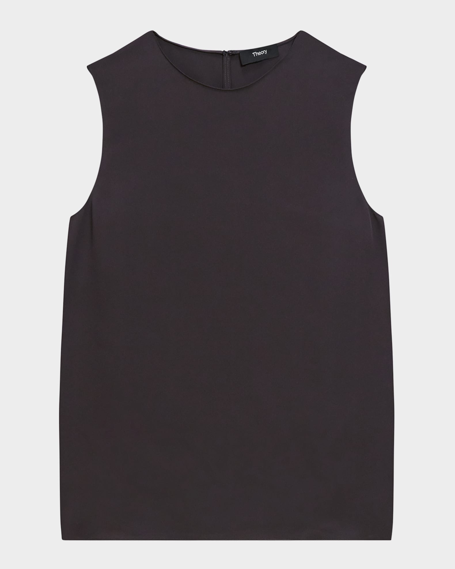 Silk Straight Shell Top | Neiman Marcus