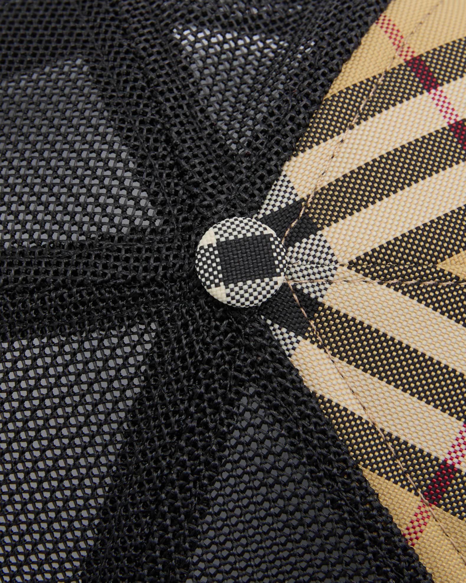 Burberry Men's Vintage Check Trucker Hat | Neiman Marcus