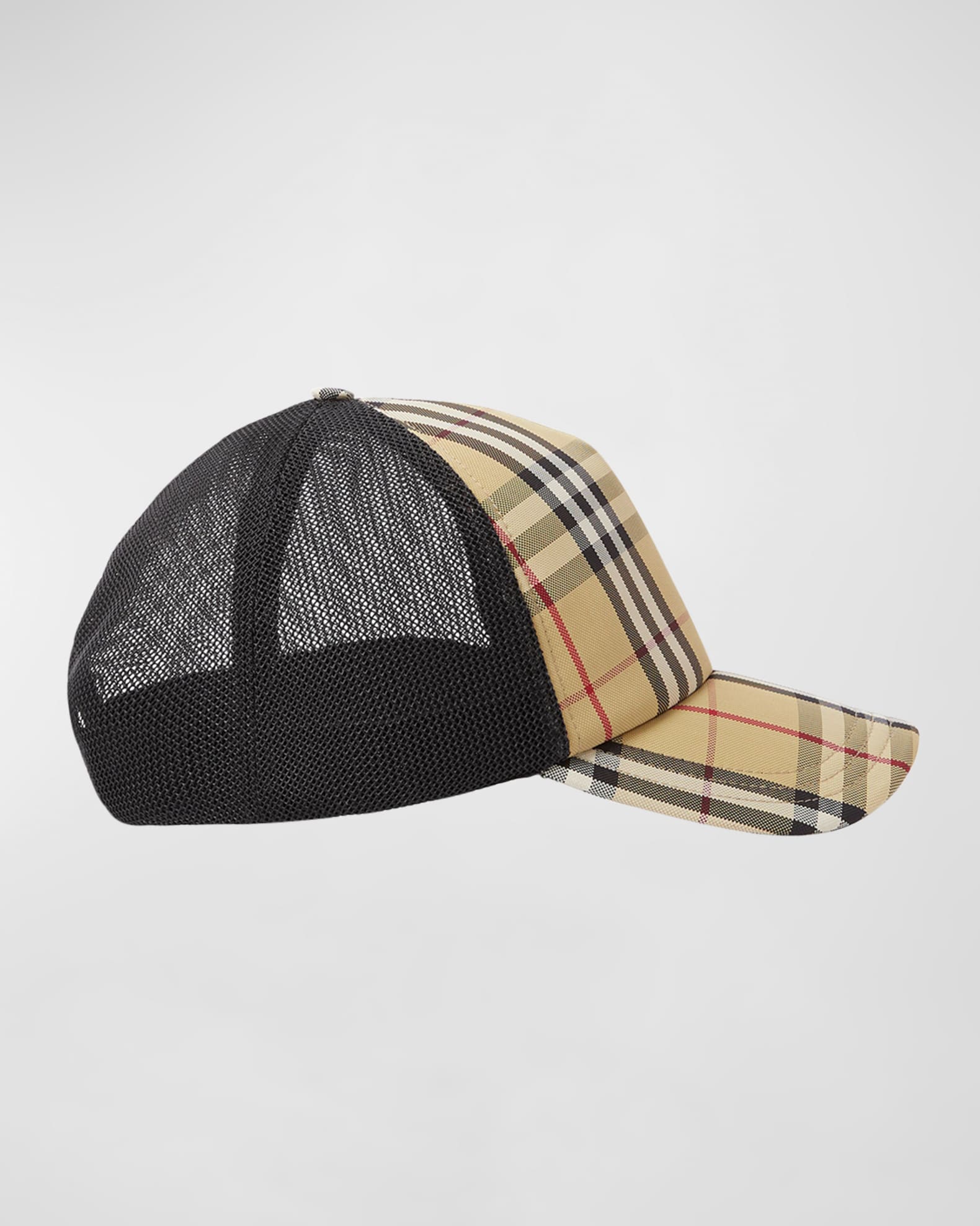 Burberry Men's Vintage Check Trucker Hat | Neiman Marcus