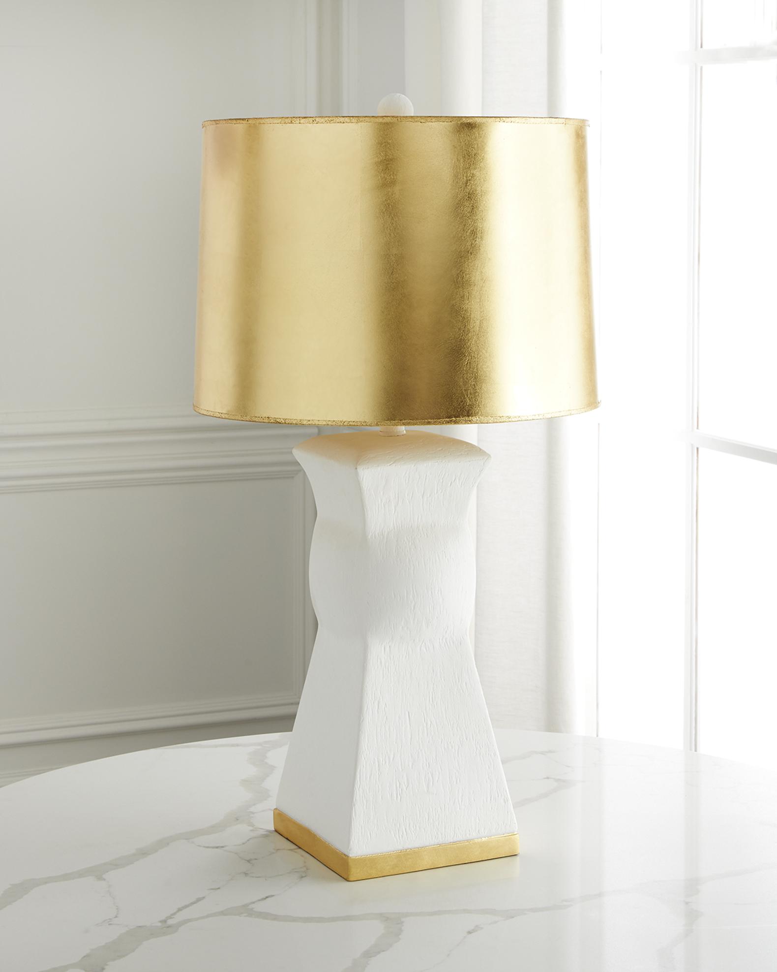 Old World Design Haven Gesso Lamp | Neiman Marcus