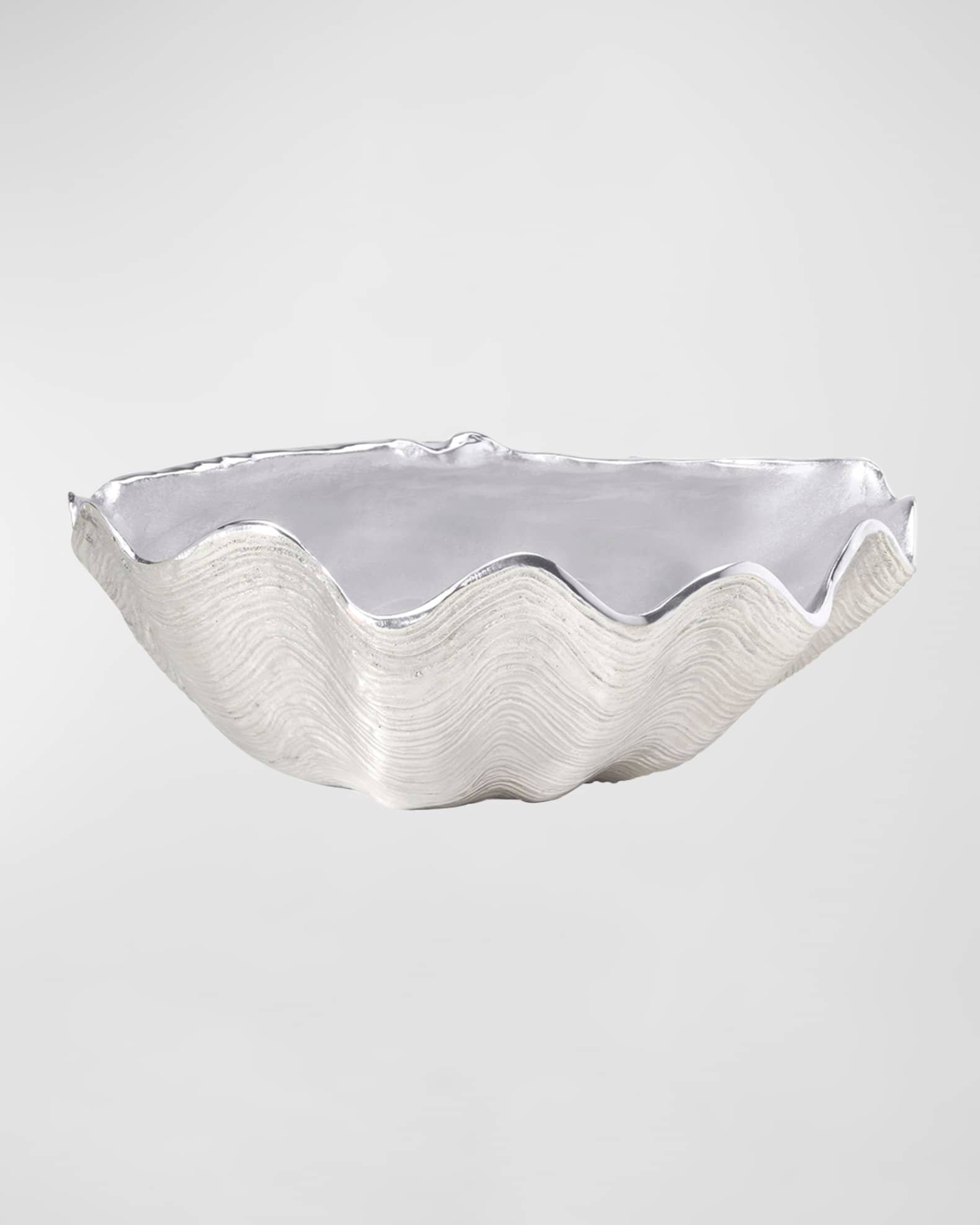 Mariposa Ruffled Edge Scallop Decorative Bowl | Neiman Marcus
