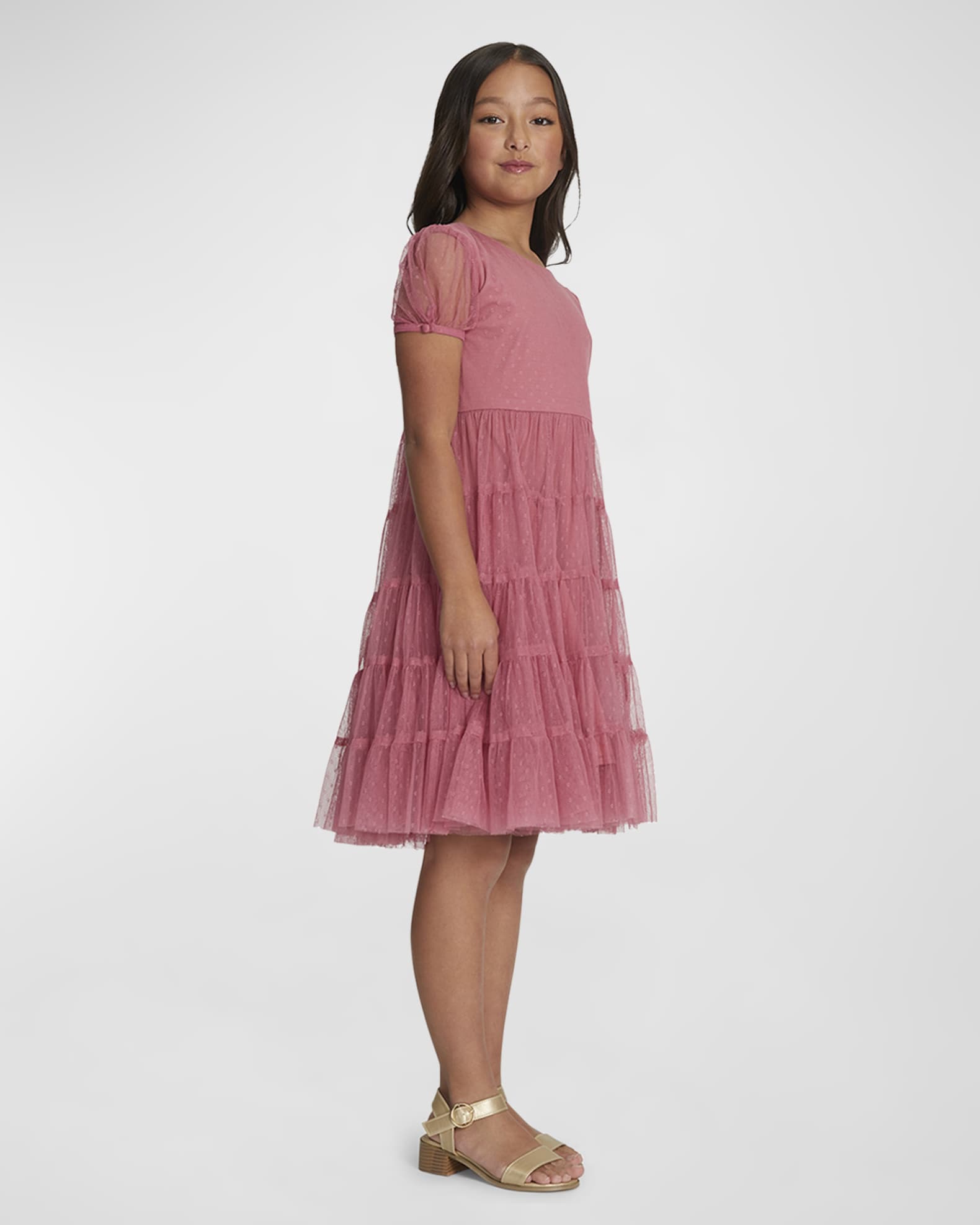 Bardot Junior Girl's Lydia Mesh Dress, Size 4-14 | Neiman Marcus