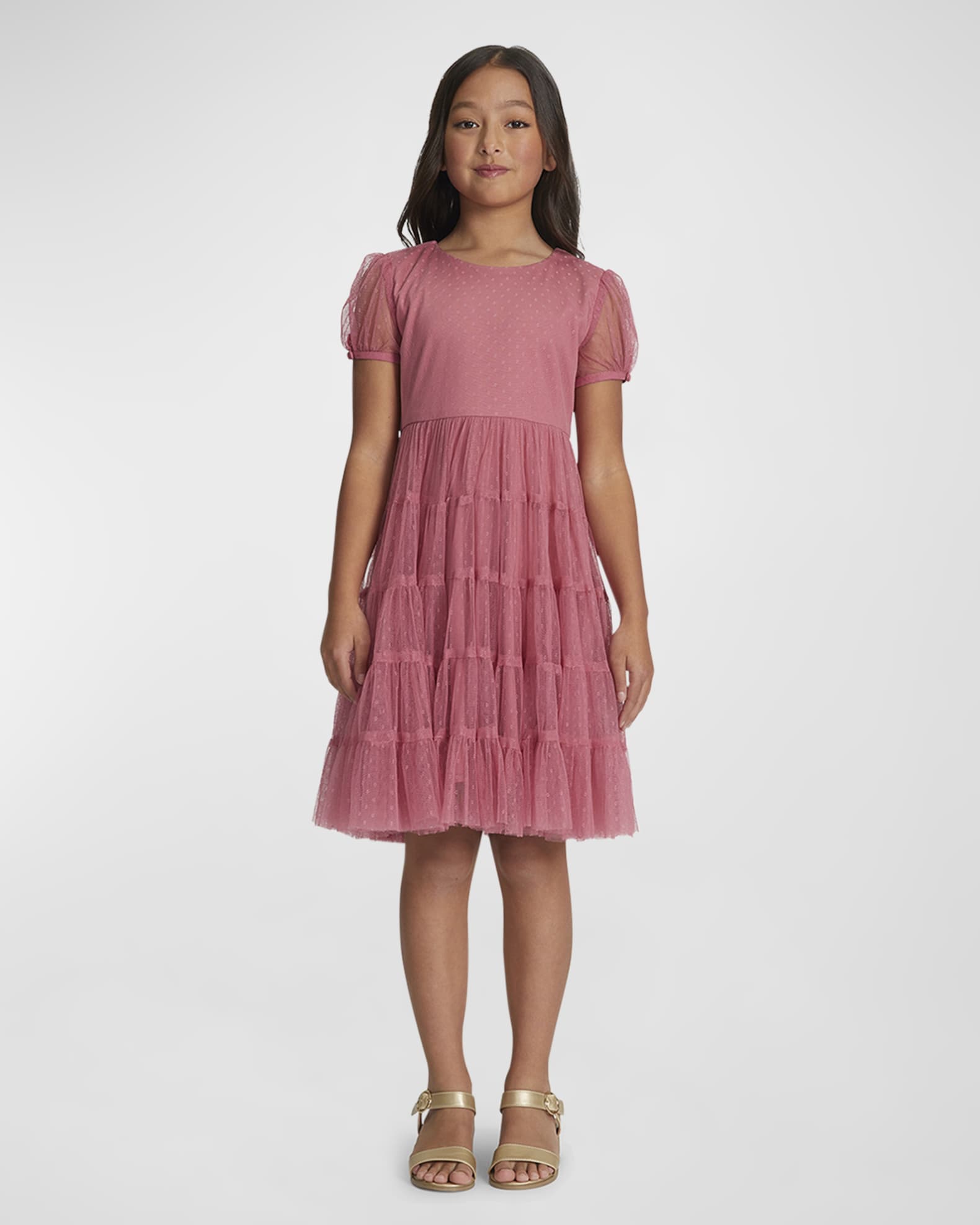 Bardot Junior Girl's Lydia Mesh Dress, Size 4-14 | Neiman Marcus