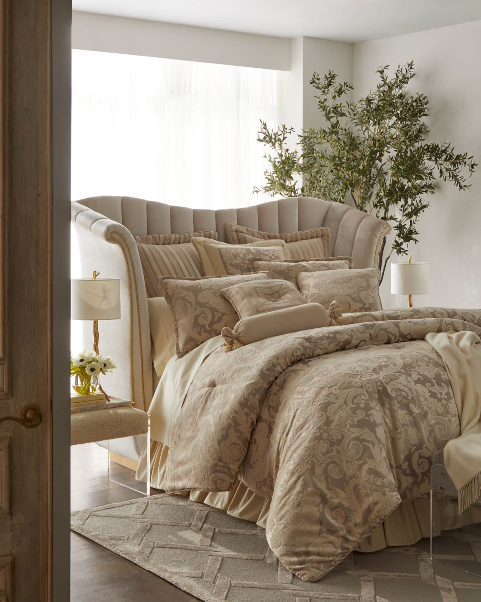 Austin Horn Collection Annabelle Main Euro Sham | Neiman Marcus