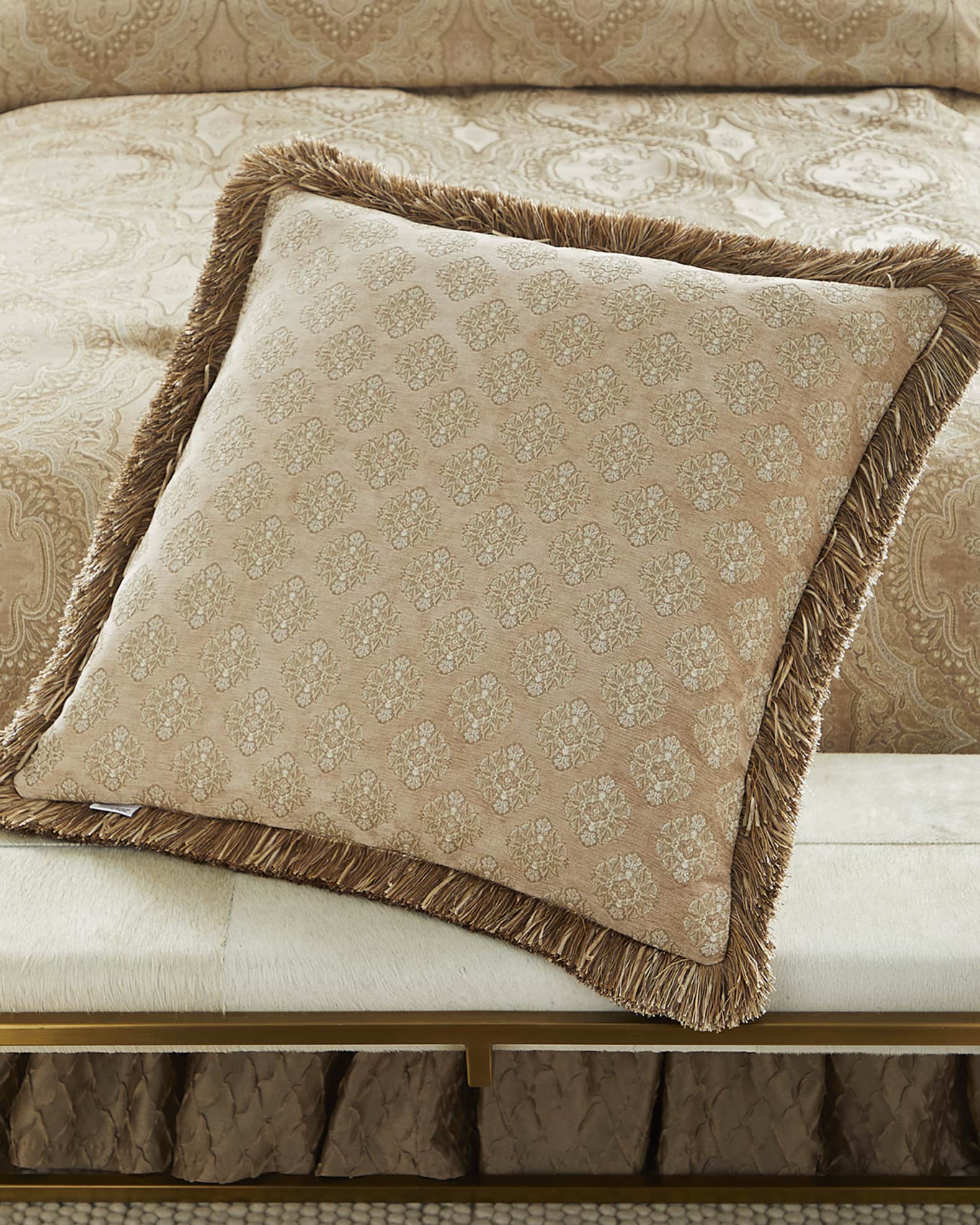 Austin Horn Collection Alanya Reversible Euro Sham | Neiman Marcus