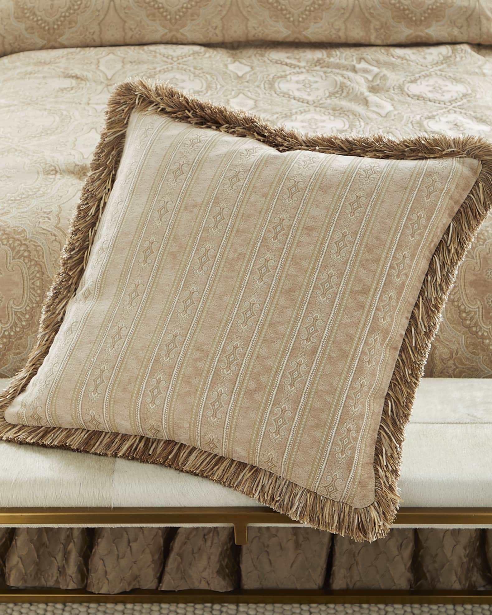 Austin Horn Collection Alanya Reversible Euro Sham | Neiman Marcus