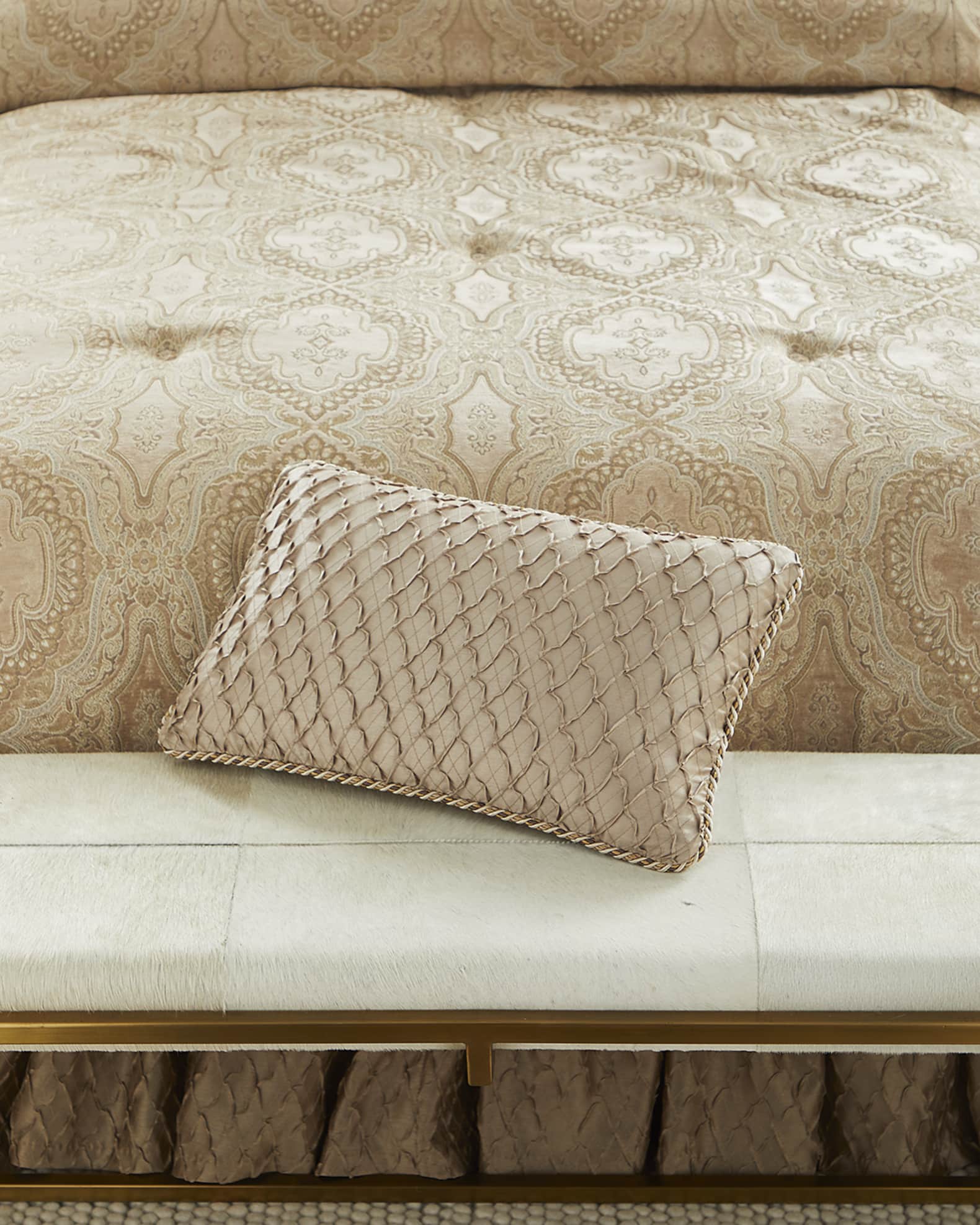 Austin Horn Collection Alanya Boudoir Pillow | Neiman Marcus