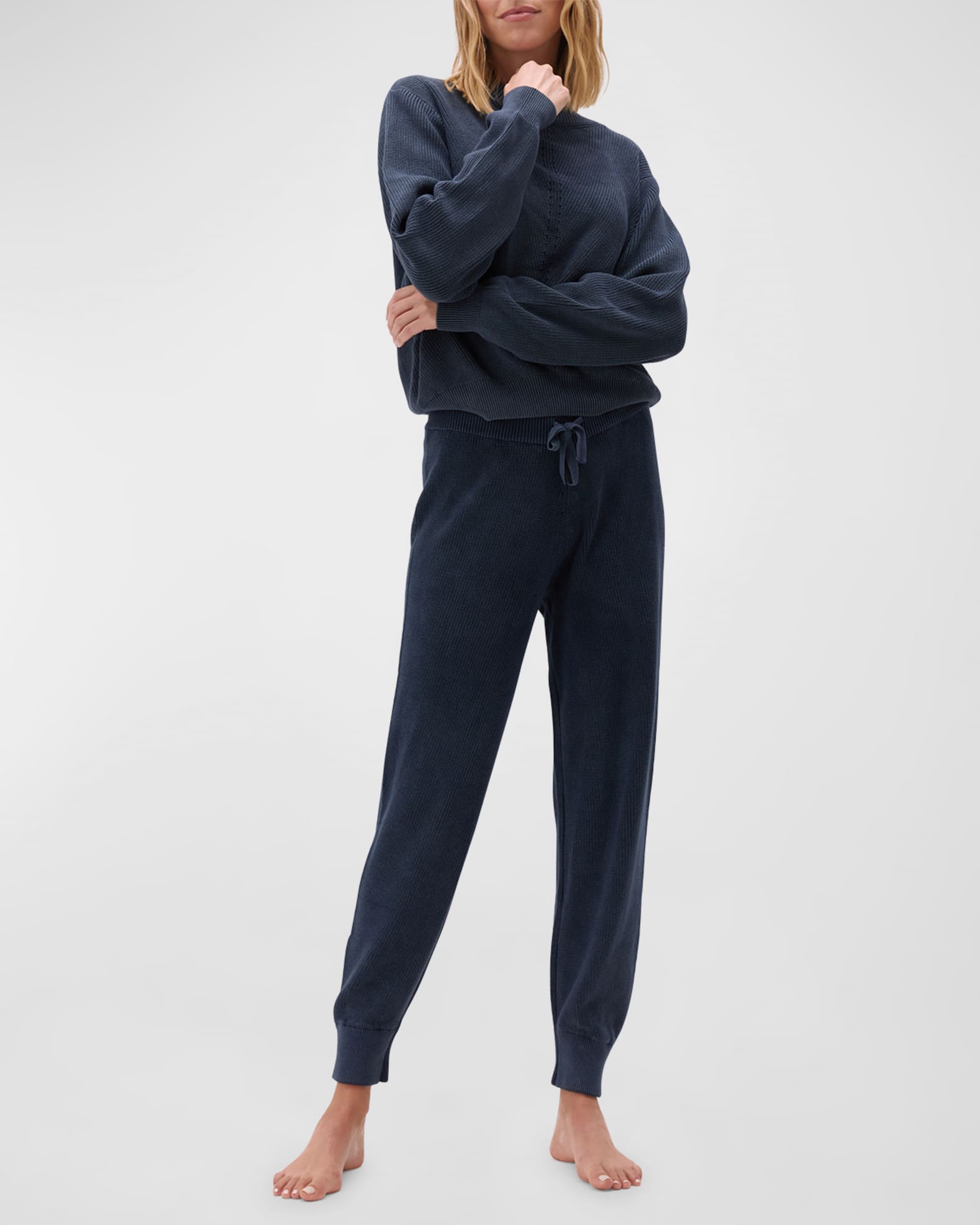 Spiritual Gangster Acid Wash Rib Joggers | Neiman Marcus