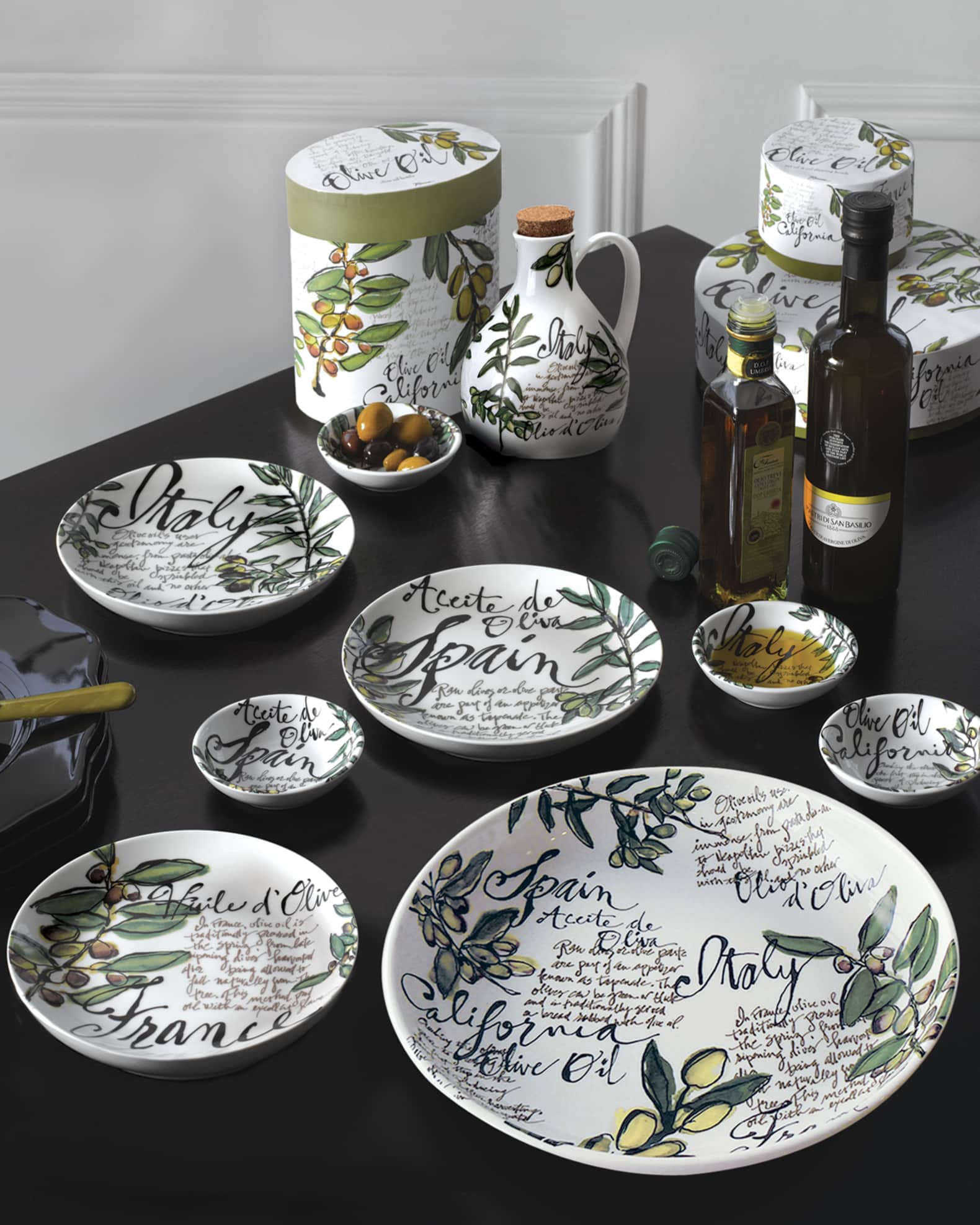 Rosanna Olive Oil Dipping Dishes, Set of 4 | Neiman Marcus