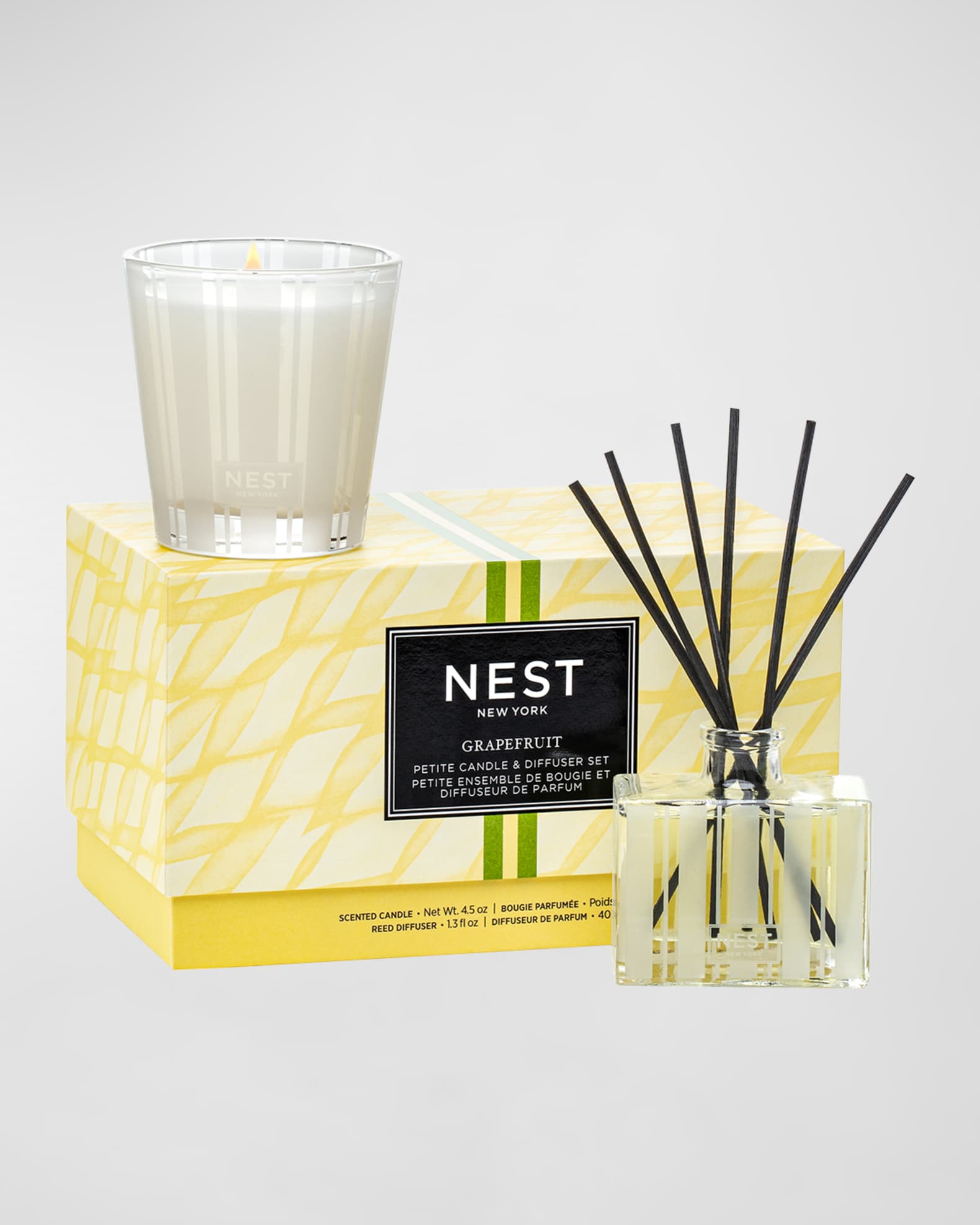 NEST New York Grapefruit Petite Candle and Diffuser Set | Neiman Marcus
