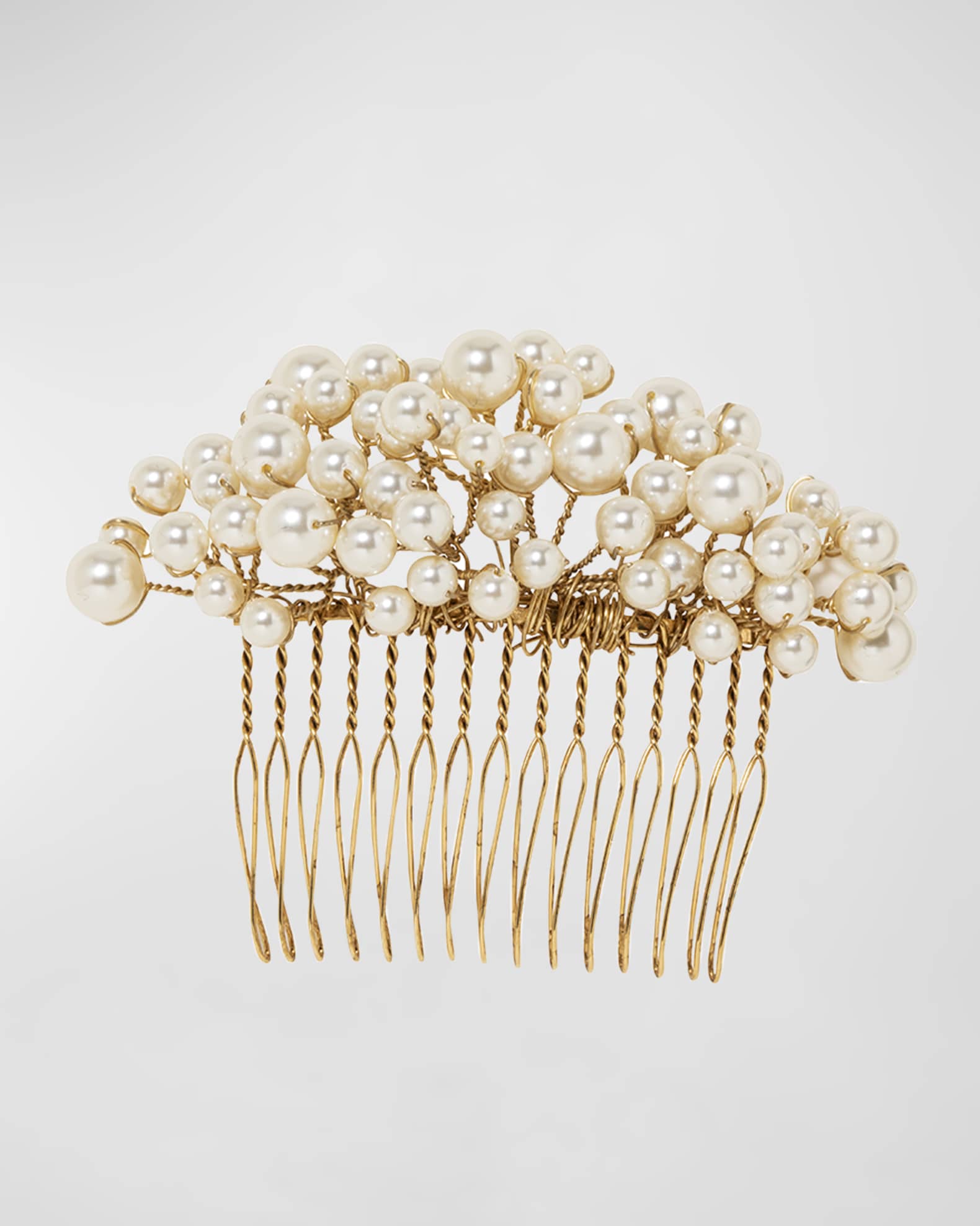 Jennifer Behr Adelaide Pearly Comb | Neiman Marcus