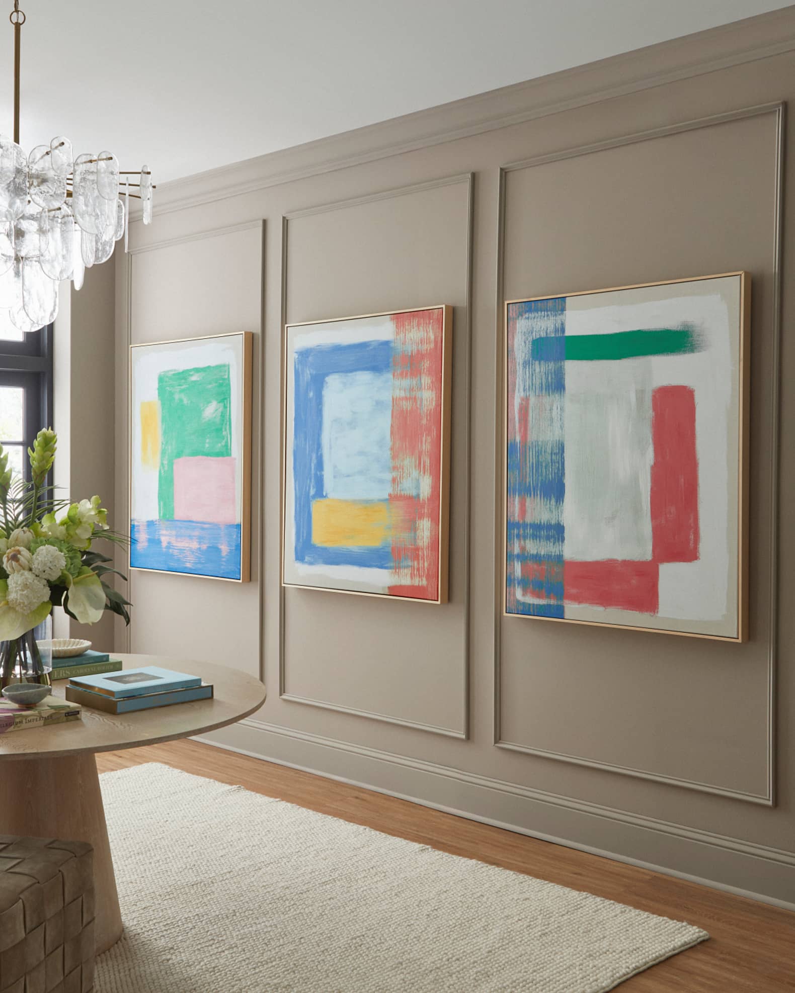 "Brush Movement" Wall Art Collection | Neiman Marcus