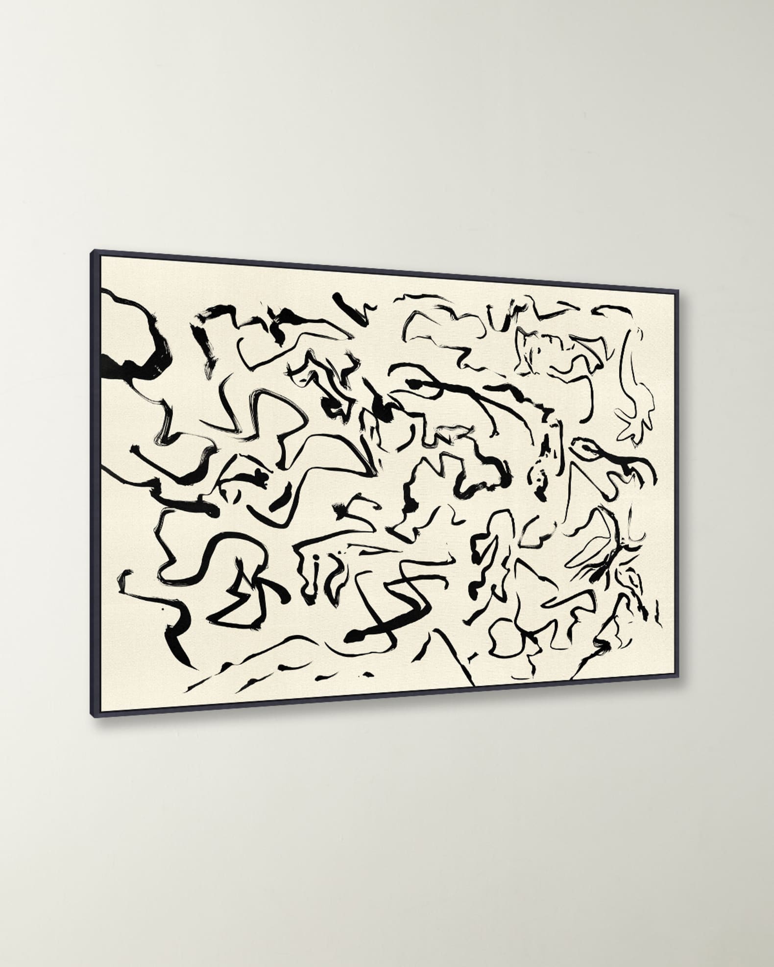 "History Lines" Canvas Wall Art | Neiman Marcus
