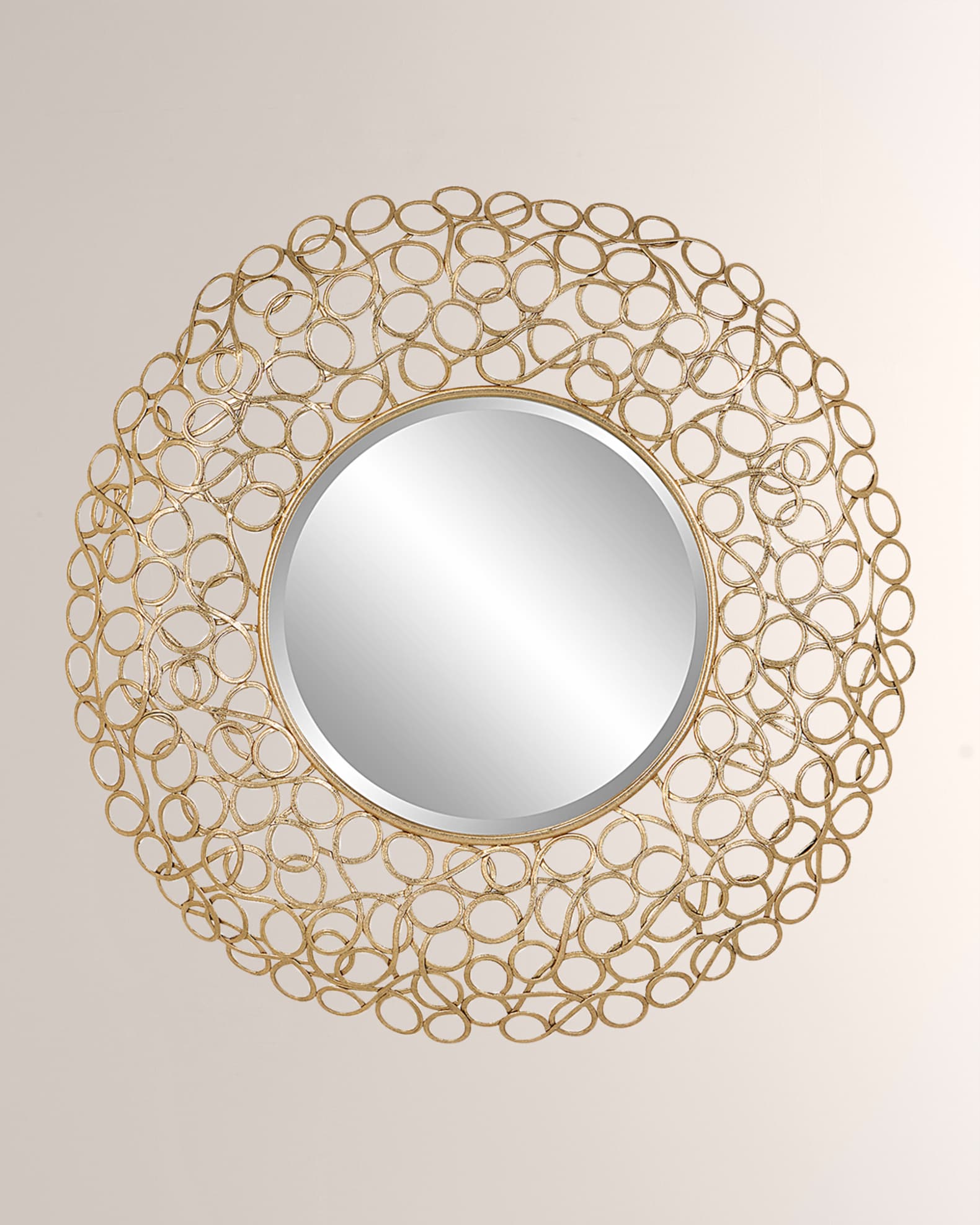 Swirl Round Mirror | Neiman Marcus