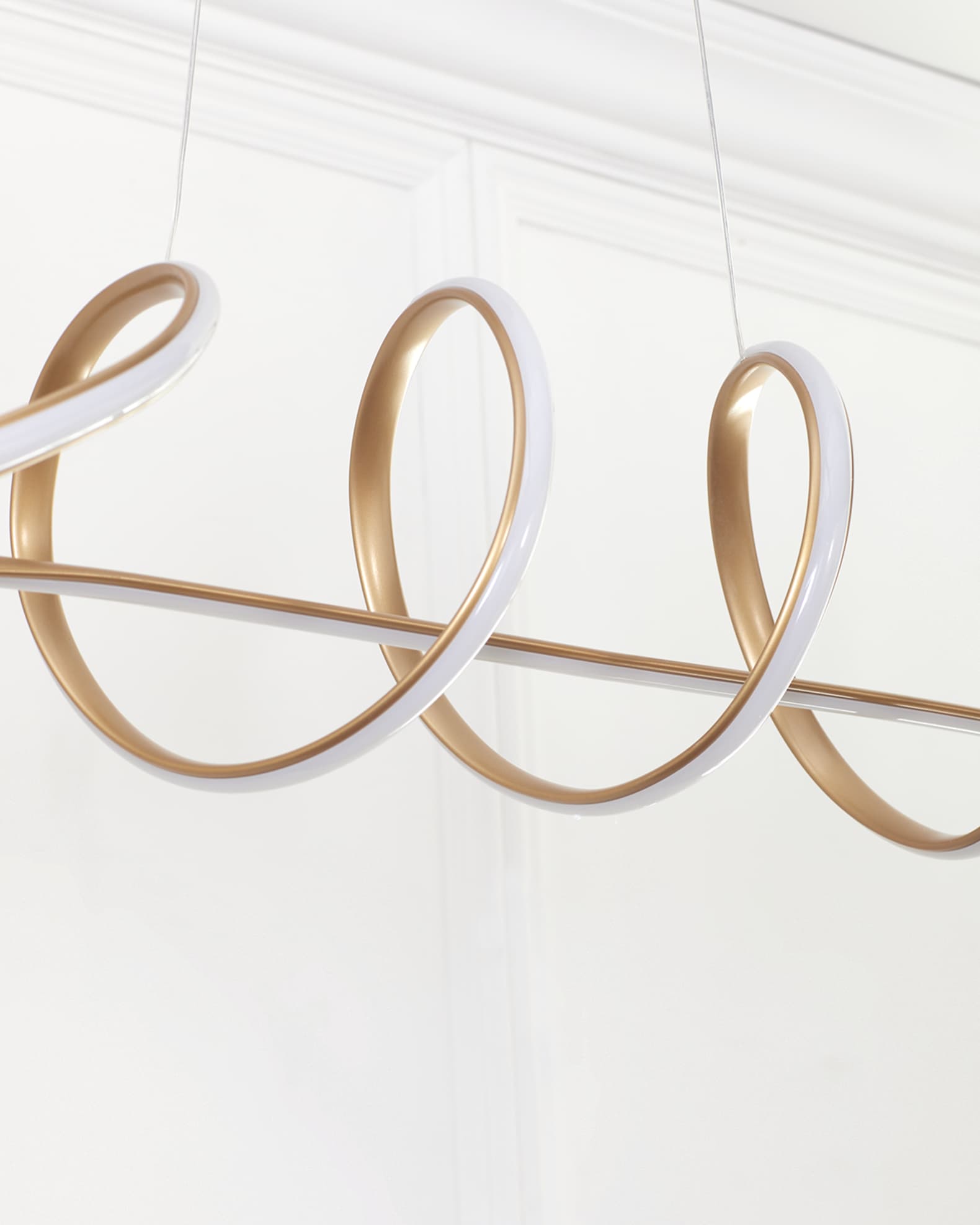 Ellington Pulse LED Linear Chandelier Light - 47" | Neiman Marcus