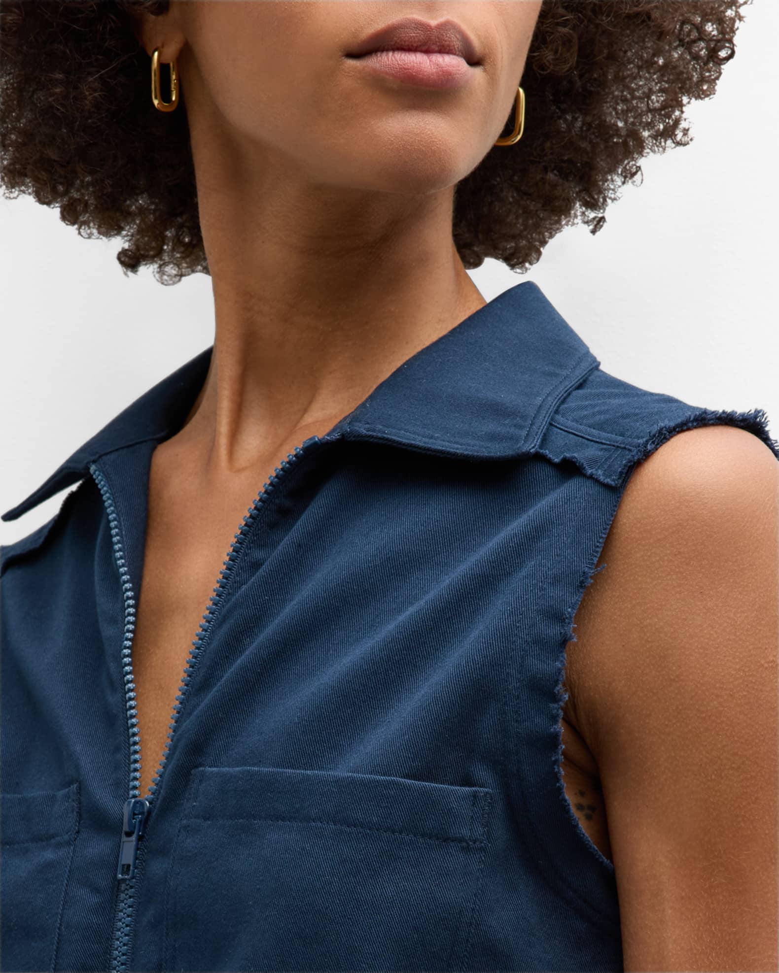 Rivet Utility Boss Patch Pocket Utility Jumpsuit | Neiman Marcus