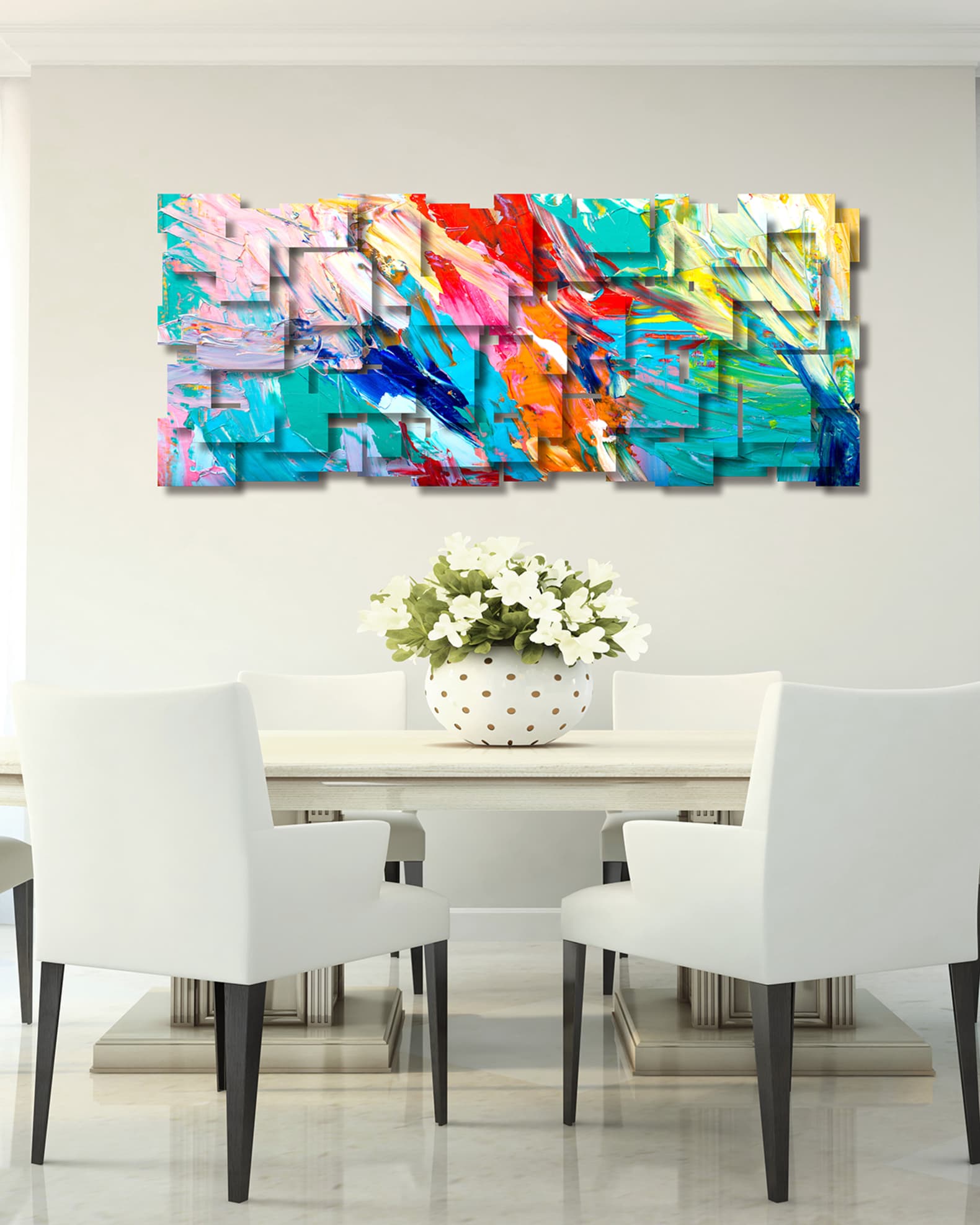 Karo Studios "Palette II" Wall Sculpture | Neiman Marcus