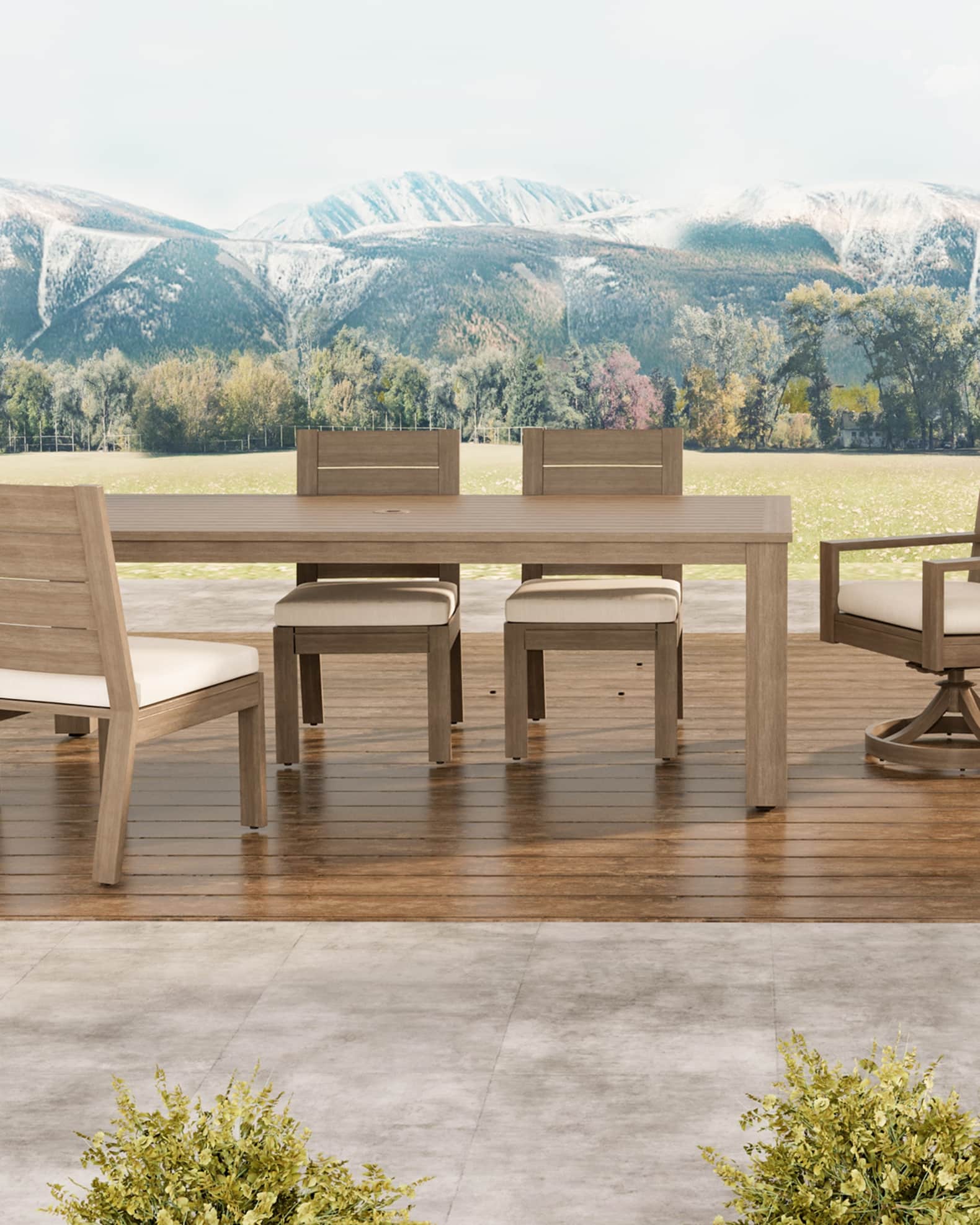 Sunset West Laguna Table, 90" | Neiman Marcus