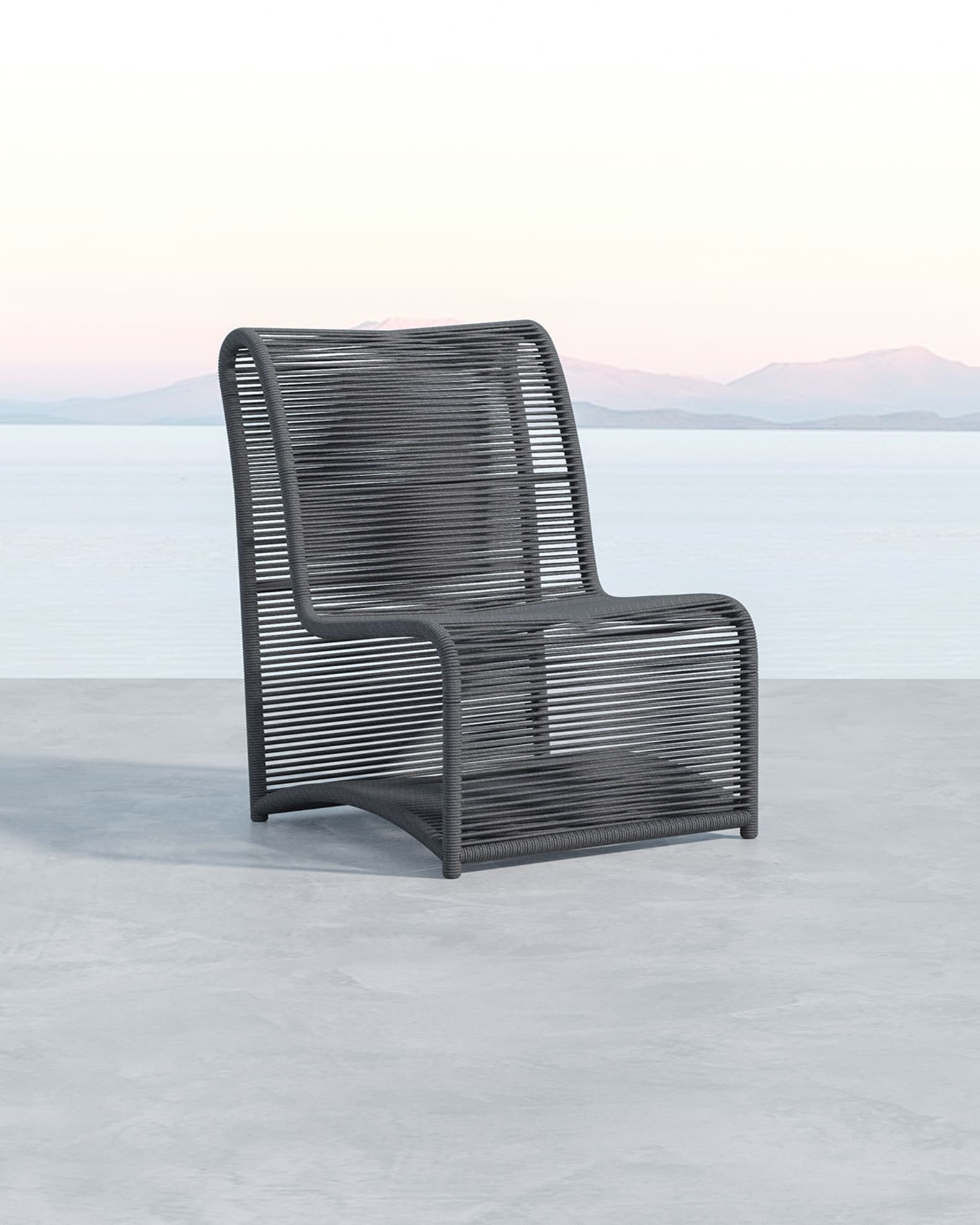 Sunset West Milano Armless Club Chair | Neiman Marcus