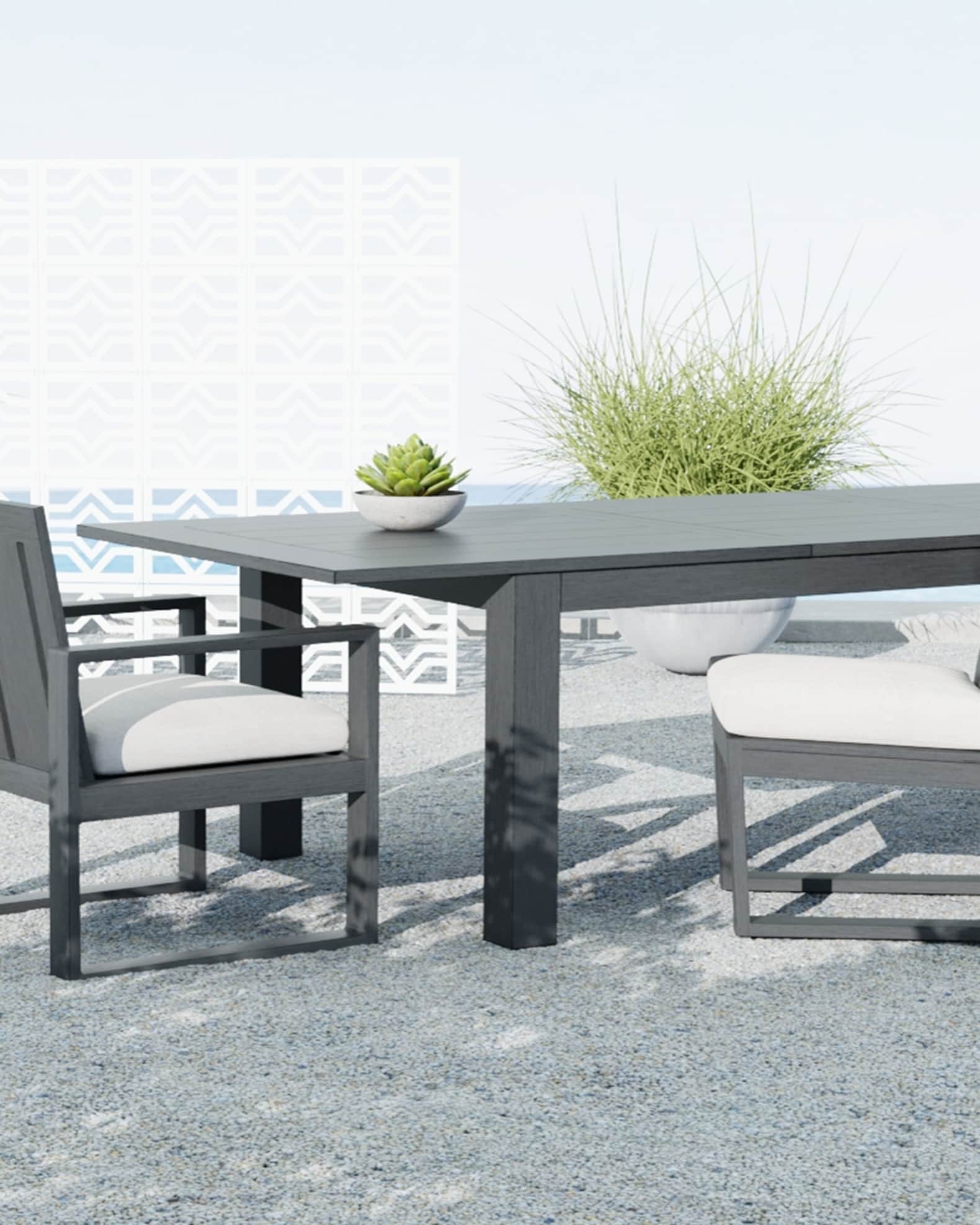 Sunset West Redondo 90" Outdoor Dining Table | Neiman Marcus