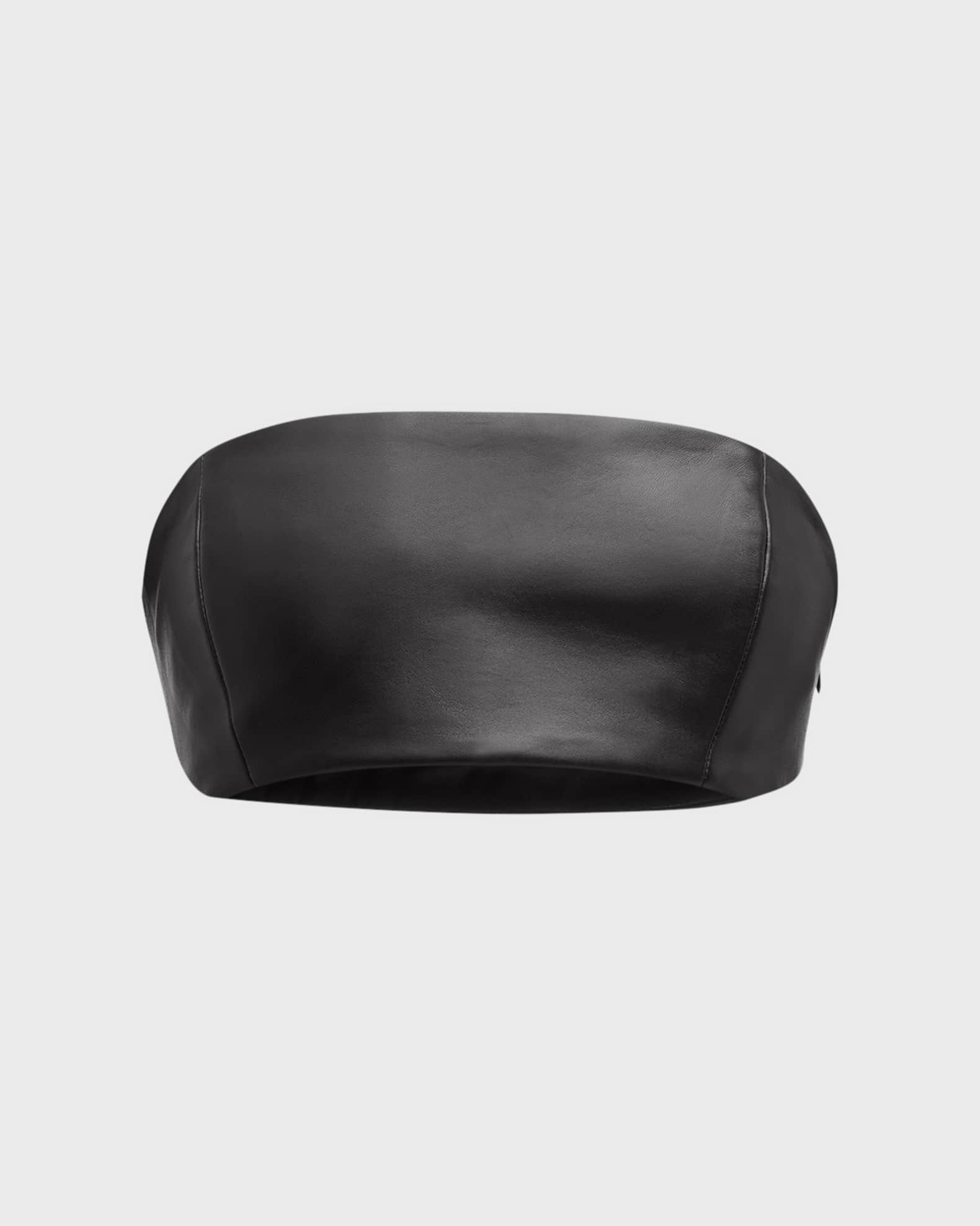 MONOT Leather Bandeau Top | Neiman Marcus