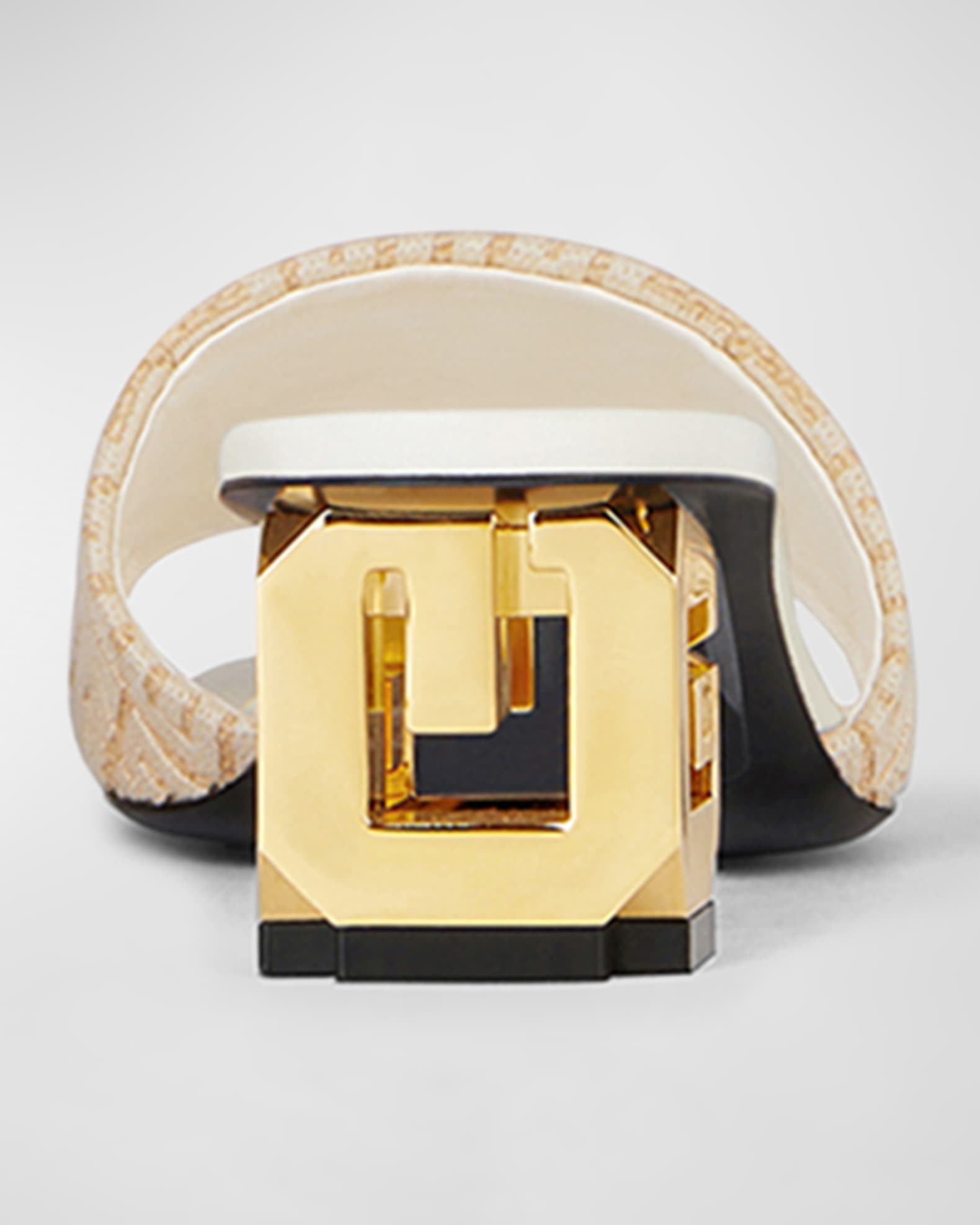 Givenchy Monogram 4G Cube-Heel Mule Sandals | Neiman Marcus