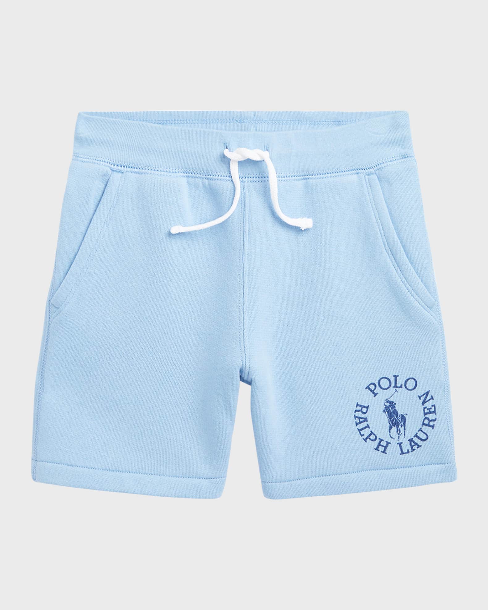 Boy's Big Pony Logo Fleece Short | Neiman Marcus