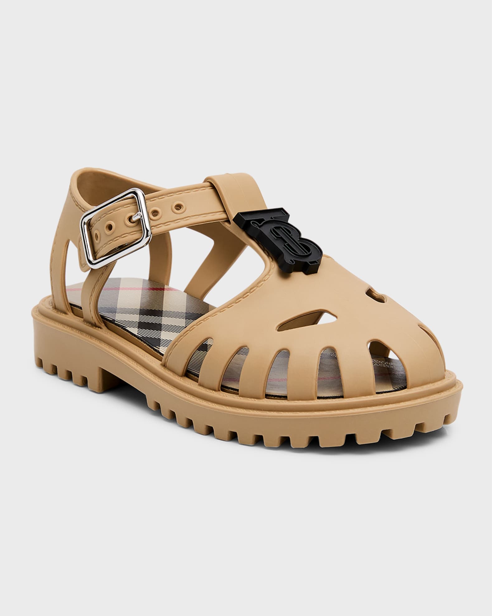 Burberry Girl's Jenna Jelly Sandals, Baby/Toddler | Neiman Marcus