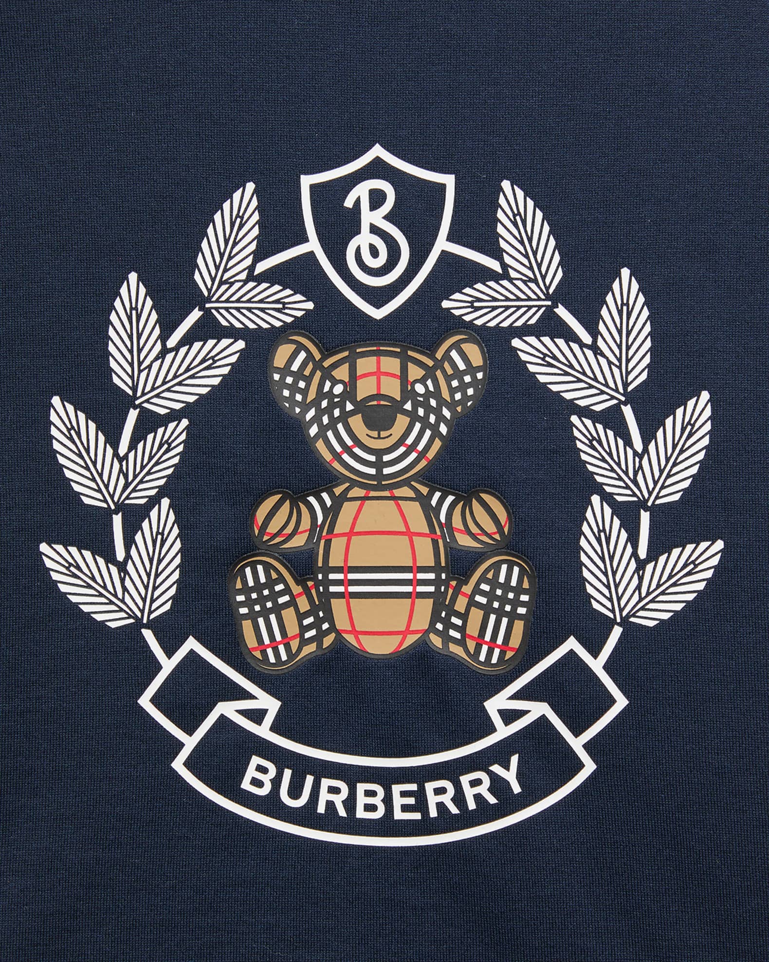 Burberry Girl's Alexas Graphic Logo Crest T-Shirt, Size 6M-2 | Neiman ...