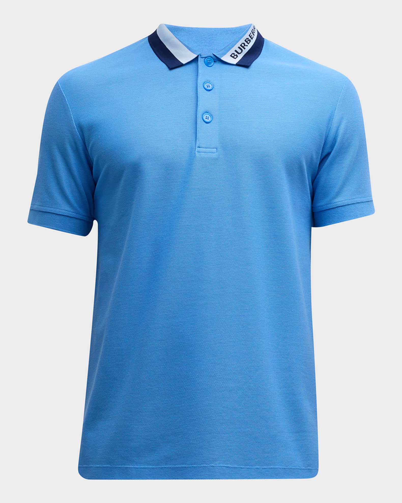 Burberry Men's Edney Logo-Collar Polo Shirt | Neiman Marcus