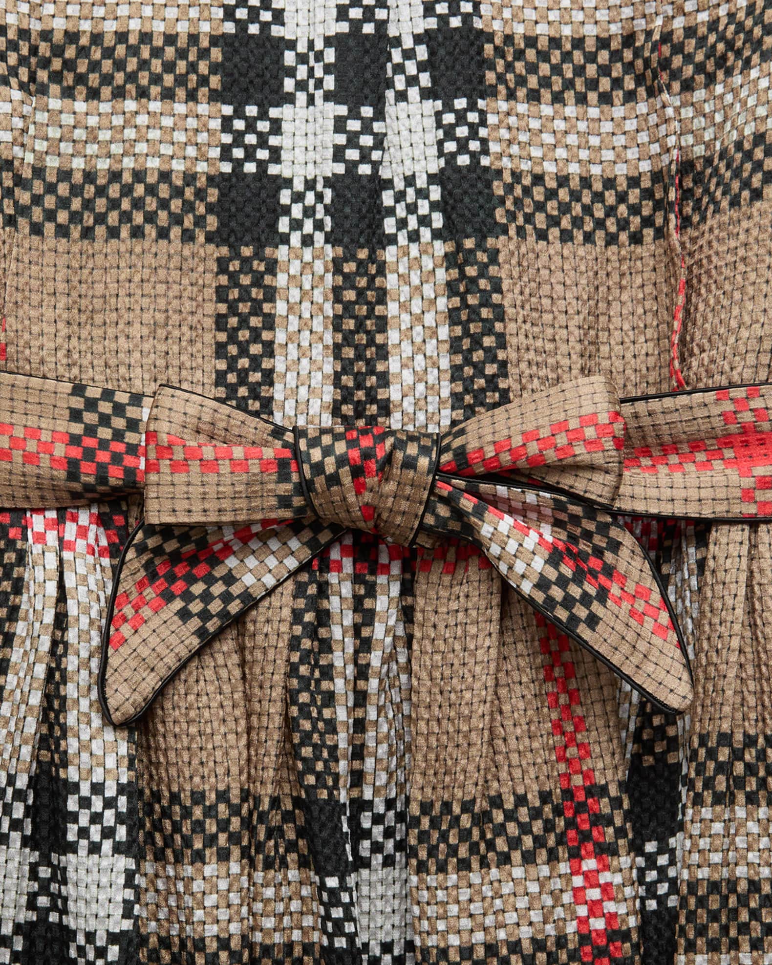 Burberry Girl's Marva Check-Print Dress, Size 3-14 | Neiman Marcus