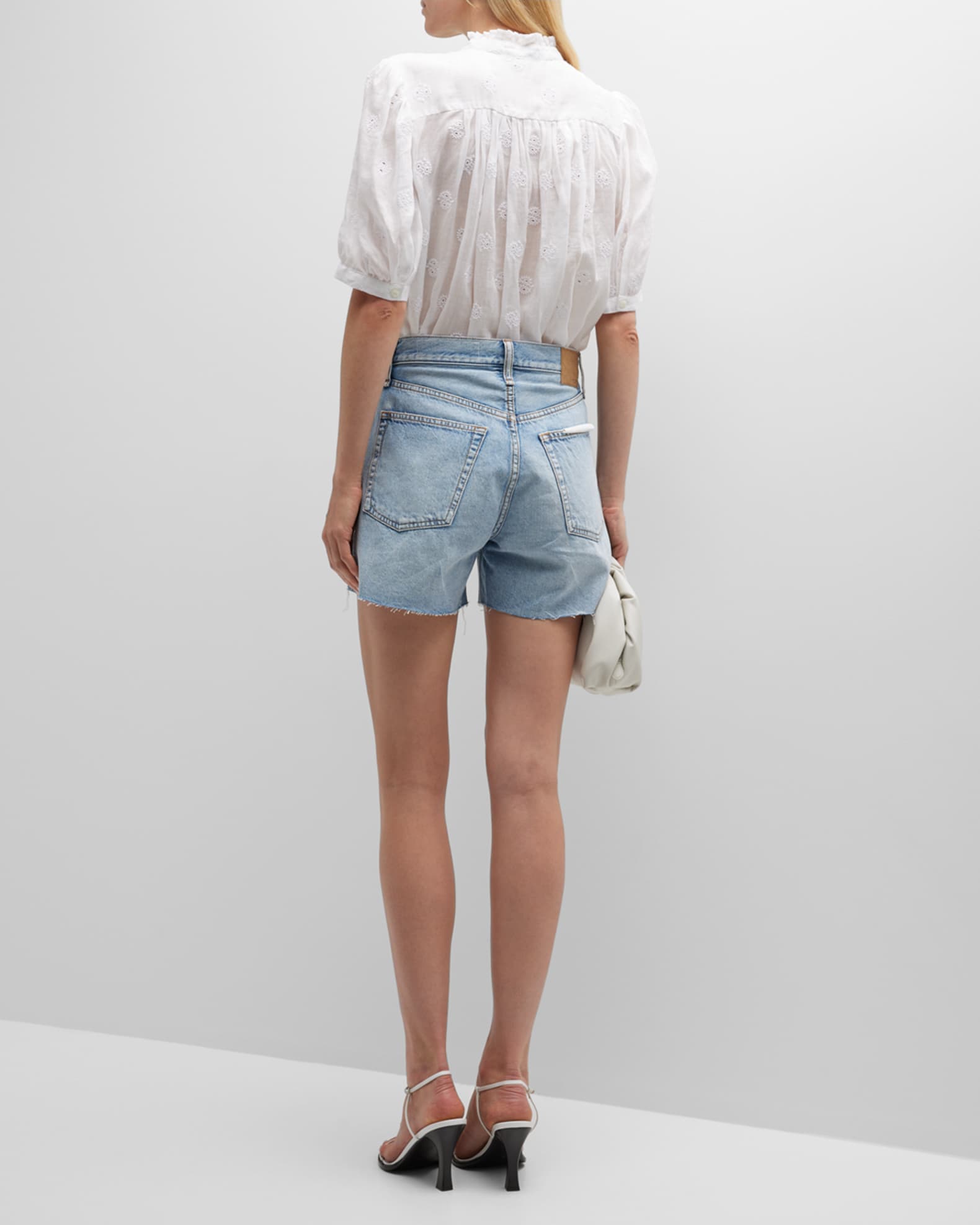 Rag & Bone Vintage Cut-Off Denim Shorts | Neiman Marcus