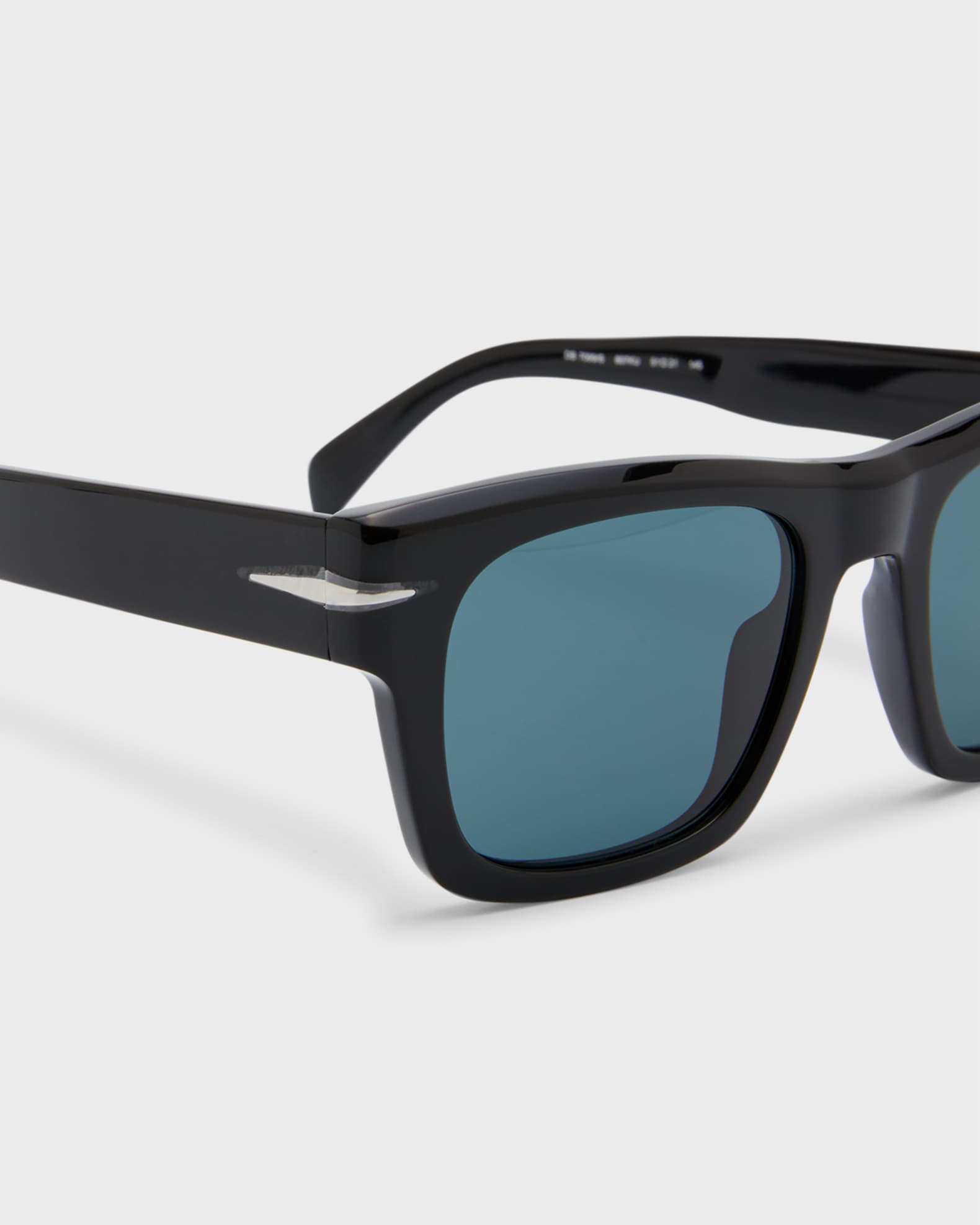 David Beckham Men's Square Acetate Sunglasses | Neiman Marcus
