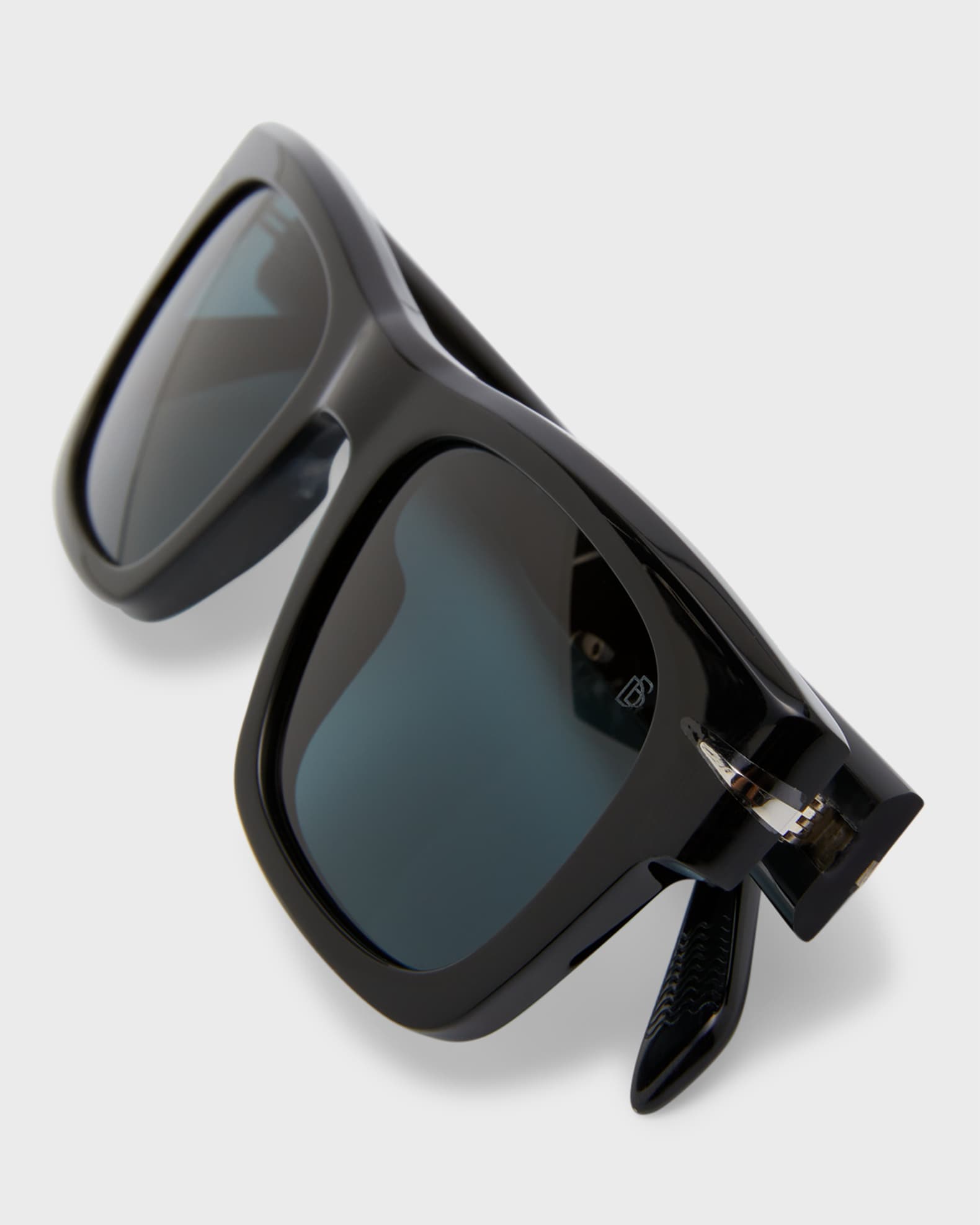 David Beckham Men's Square Acetate Sunglasses | Neiman Marcus