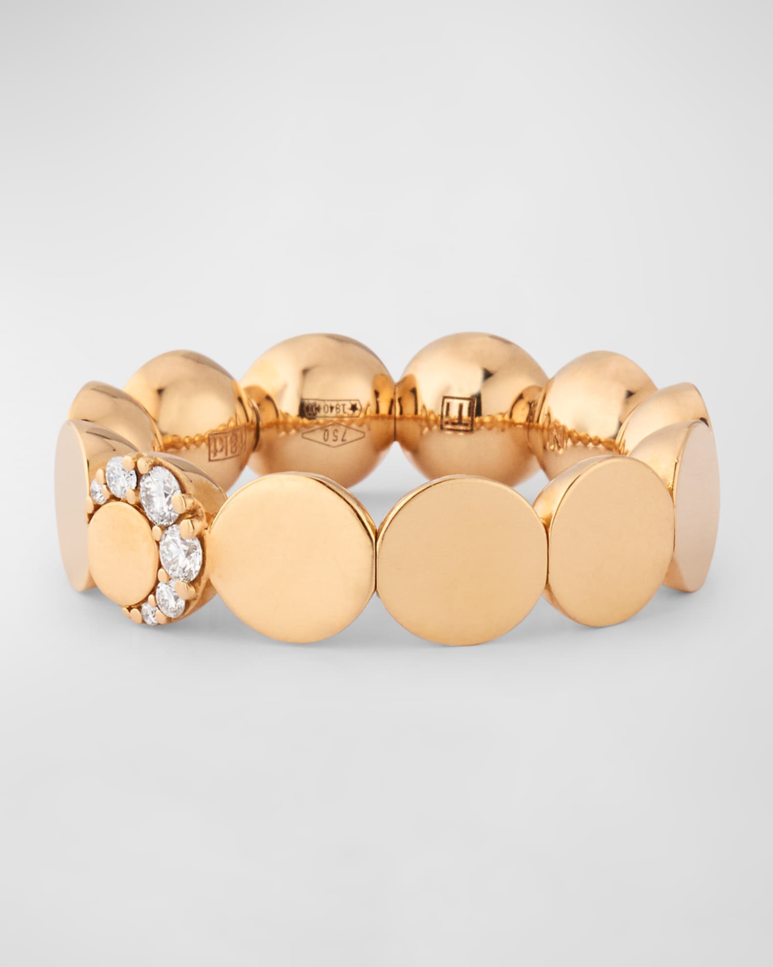 Pasquale Bruni Luce 18K Red Gold Diamond Ring, Size 6.5 | Neiman Marcus