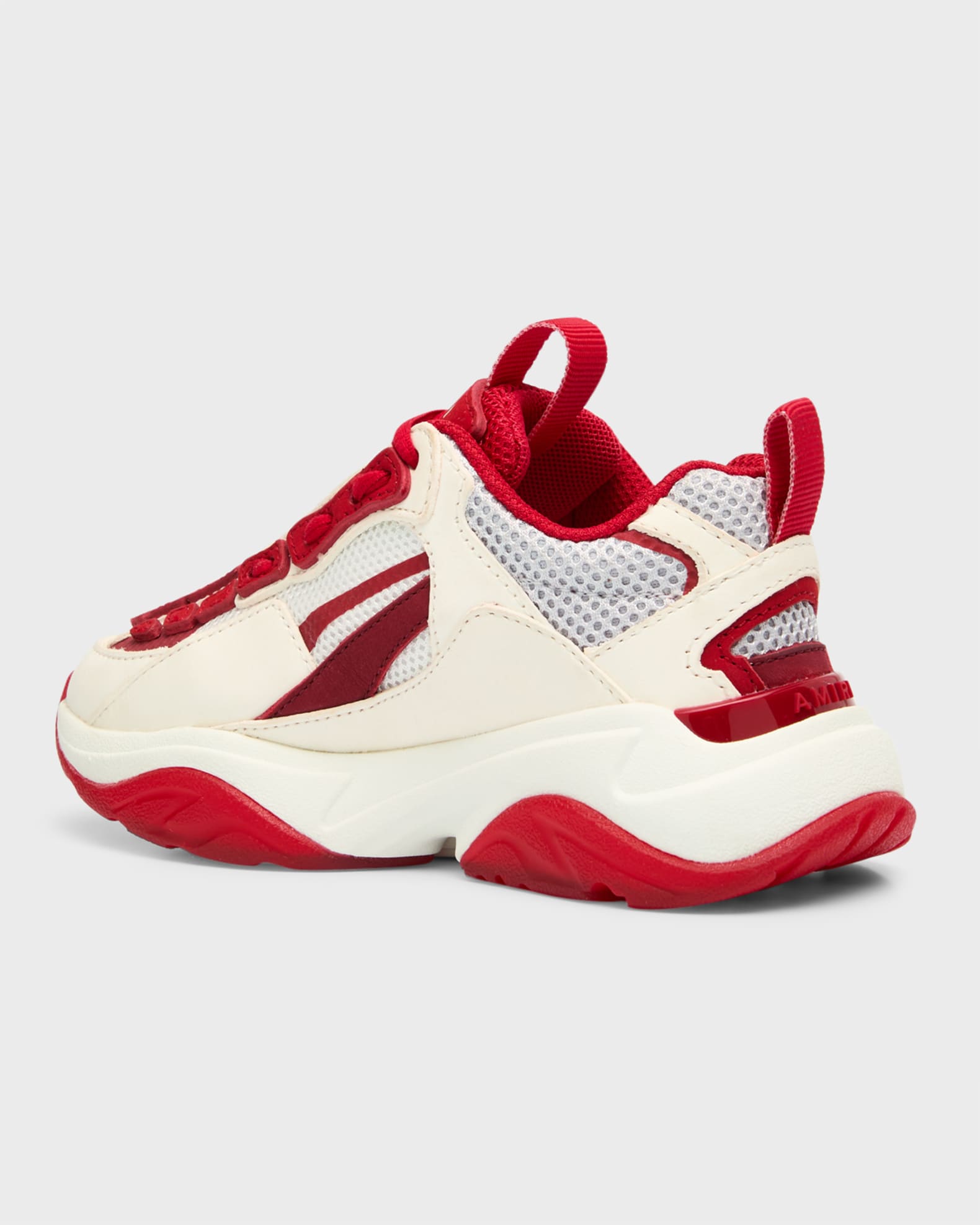 Amiri Kid's Bone Runner Low-Top Sneakers | Neiman Marcus