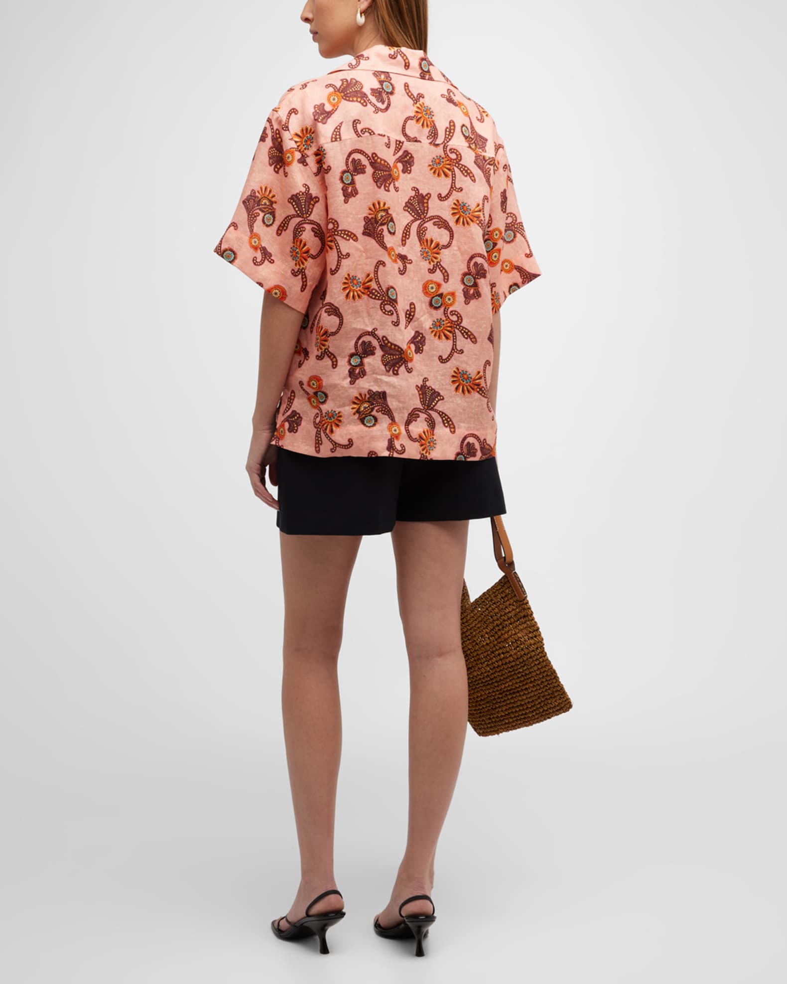 Linen Print Collection | Neiman Marcus