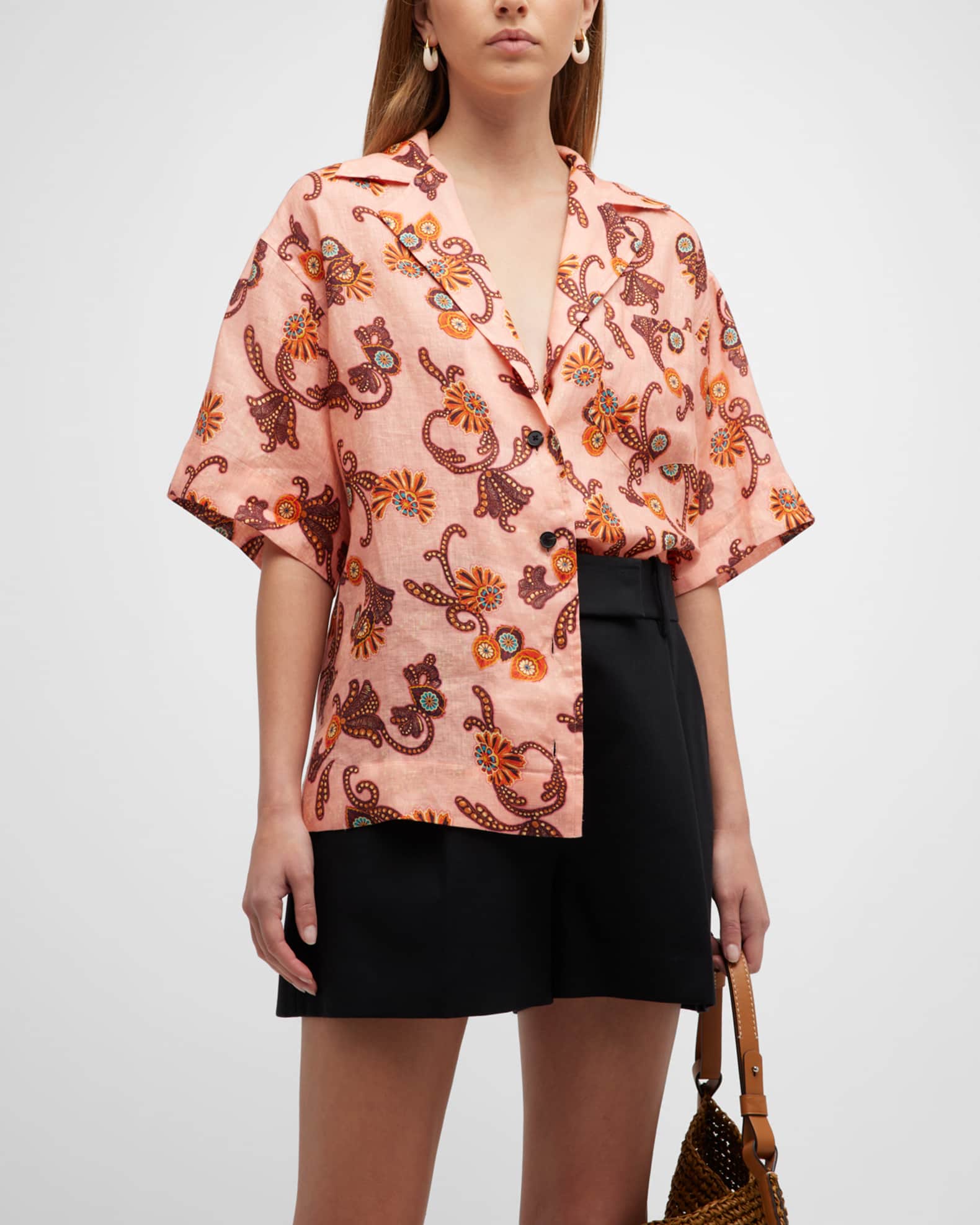 Linen Print Collection | Neiman Marcus