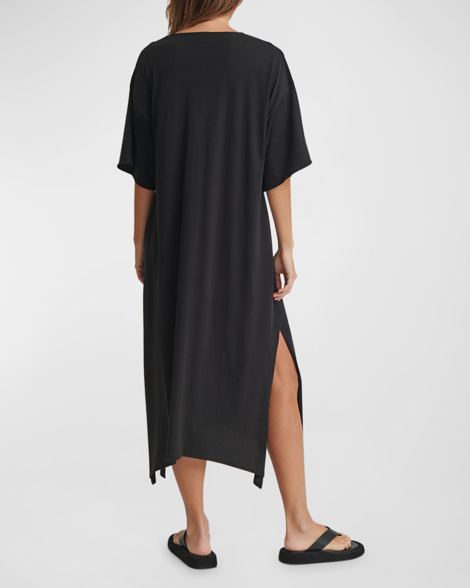 Skin Organic Cotton Modern Essentials Cecile Caftan | Neiman Marcus