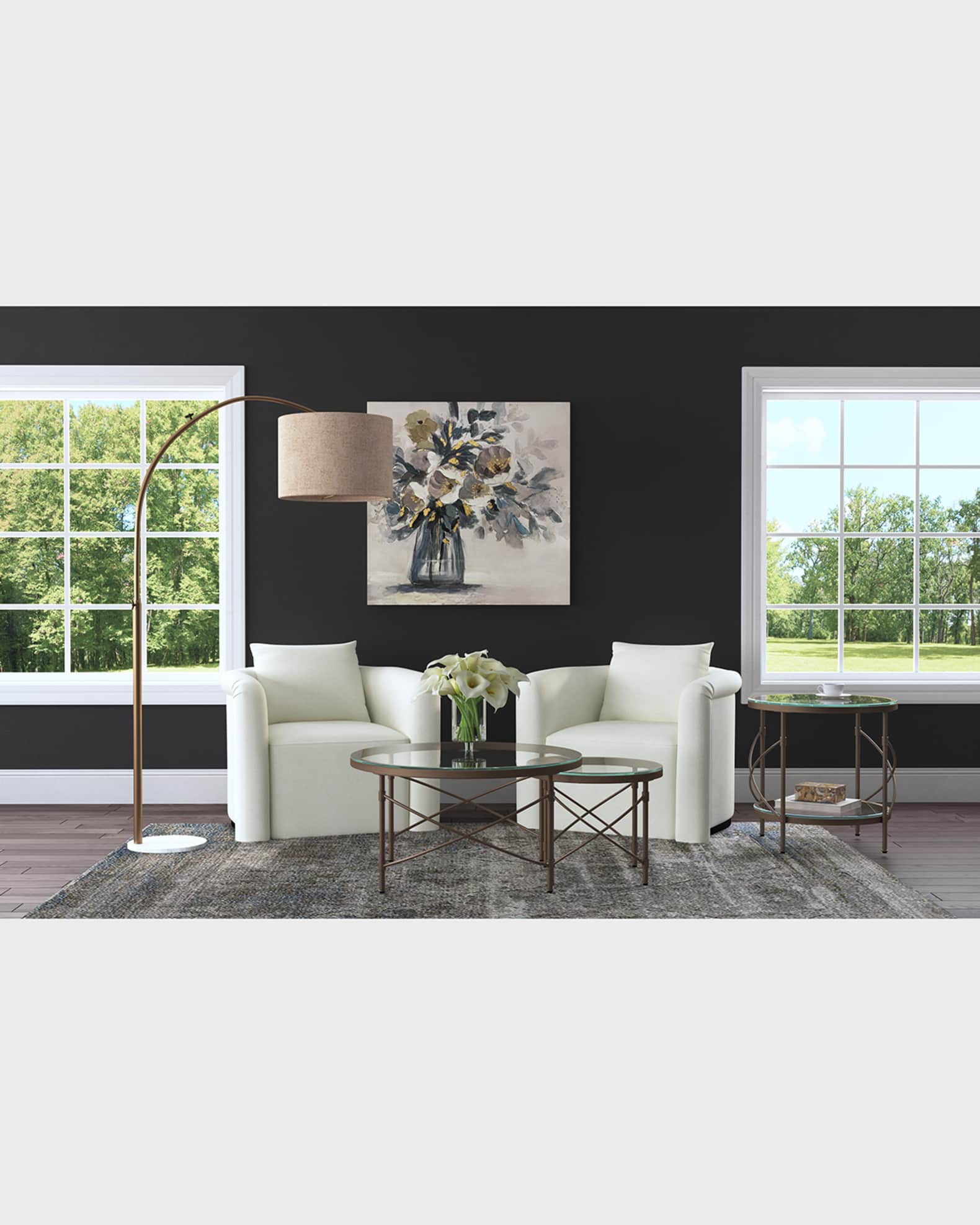 Katherine Noble by BMC Akey Accent Chair | Neiman Marcus