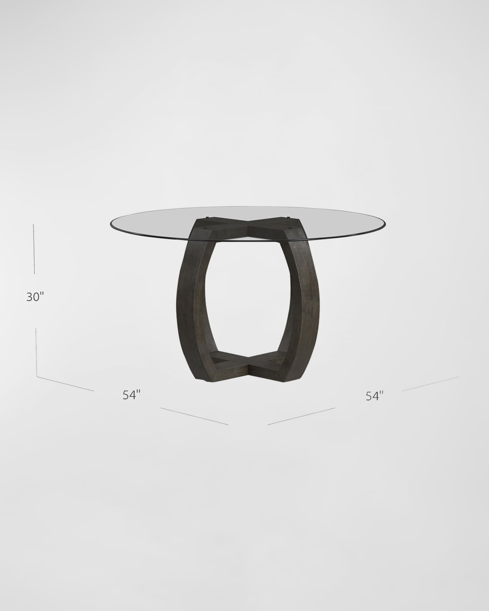 Katherine Noble by BMC Culver 48" Round Dining Table | Neiman Marcus