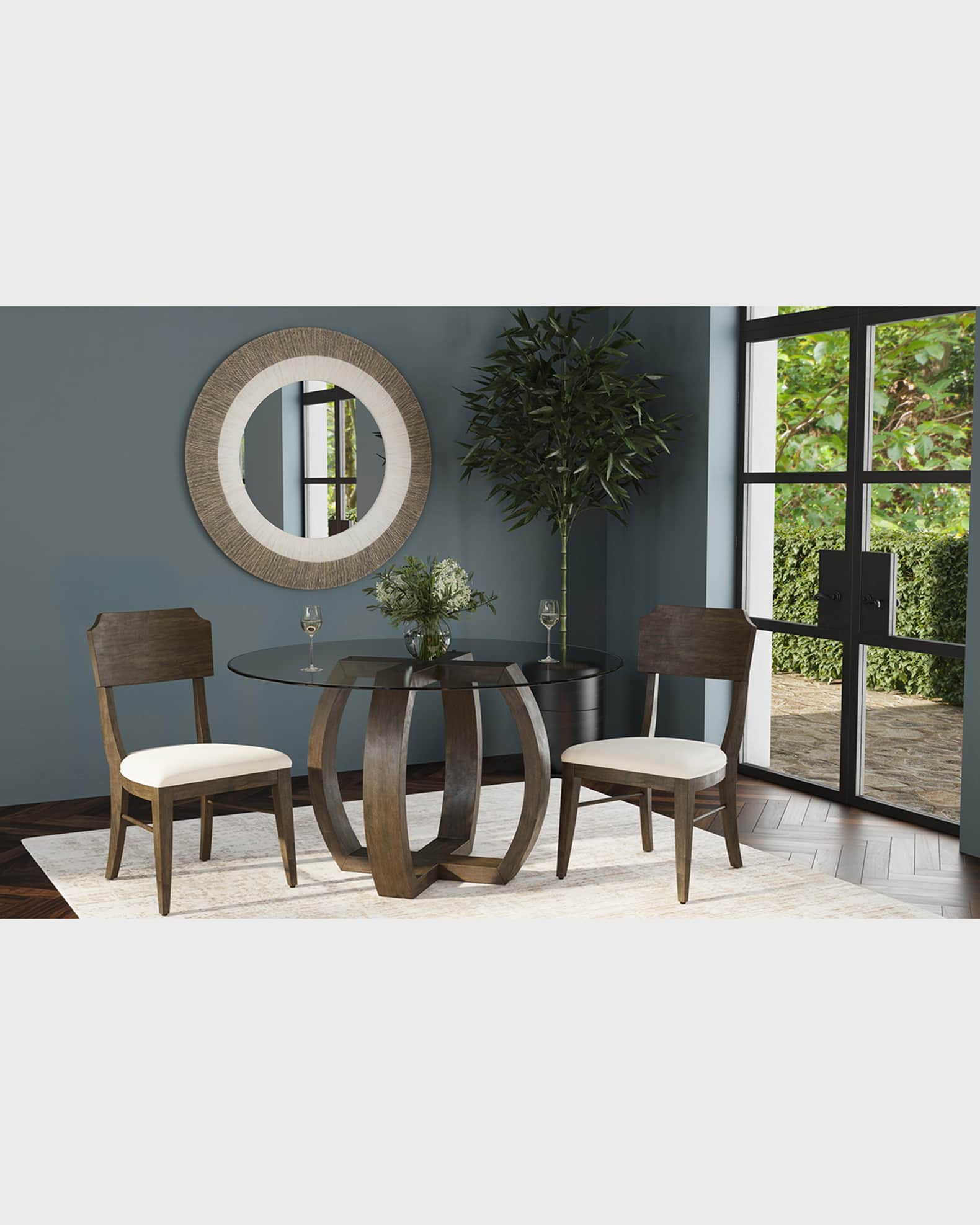 Katherine Noble by BMC Culver 48" Round Dining Table | Neiman Marcus