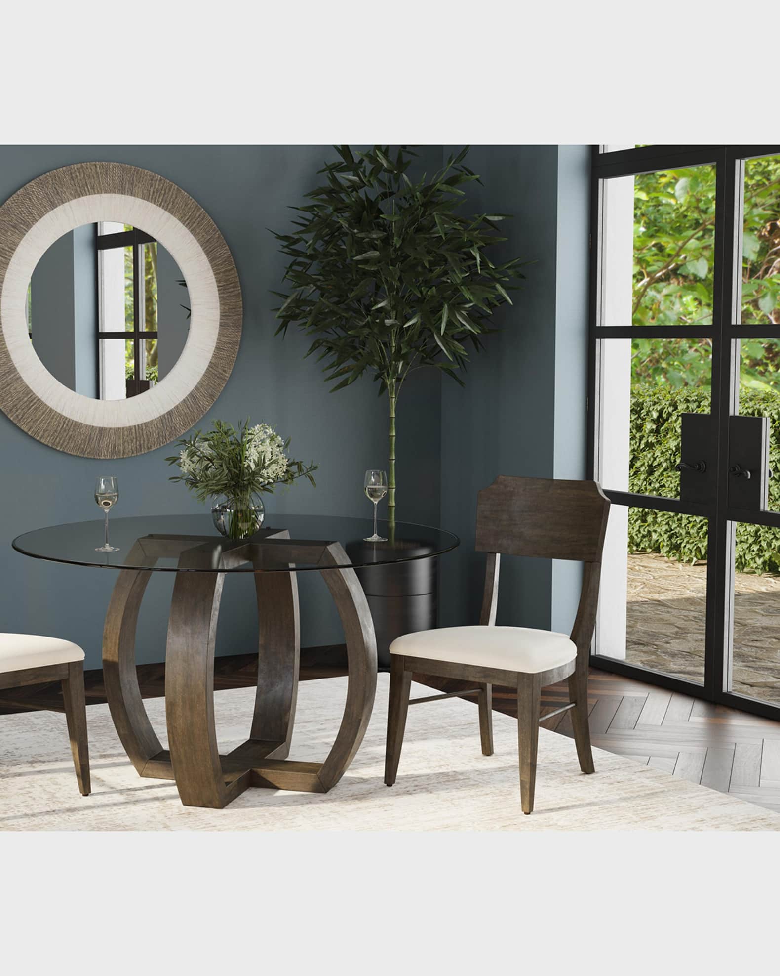 Katherine Noble by BMC Culver 48" Round Dining Table | Neiman Marcus