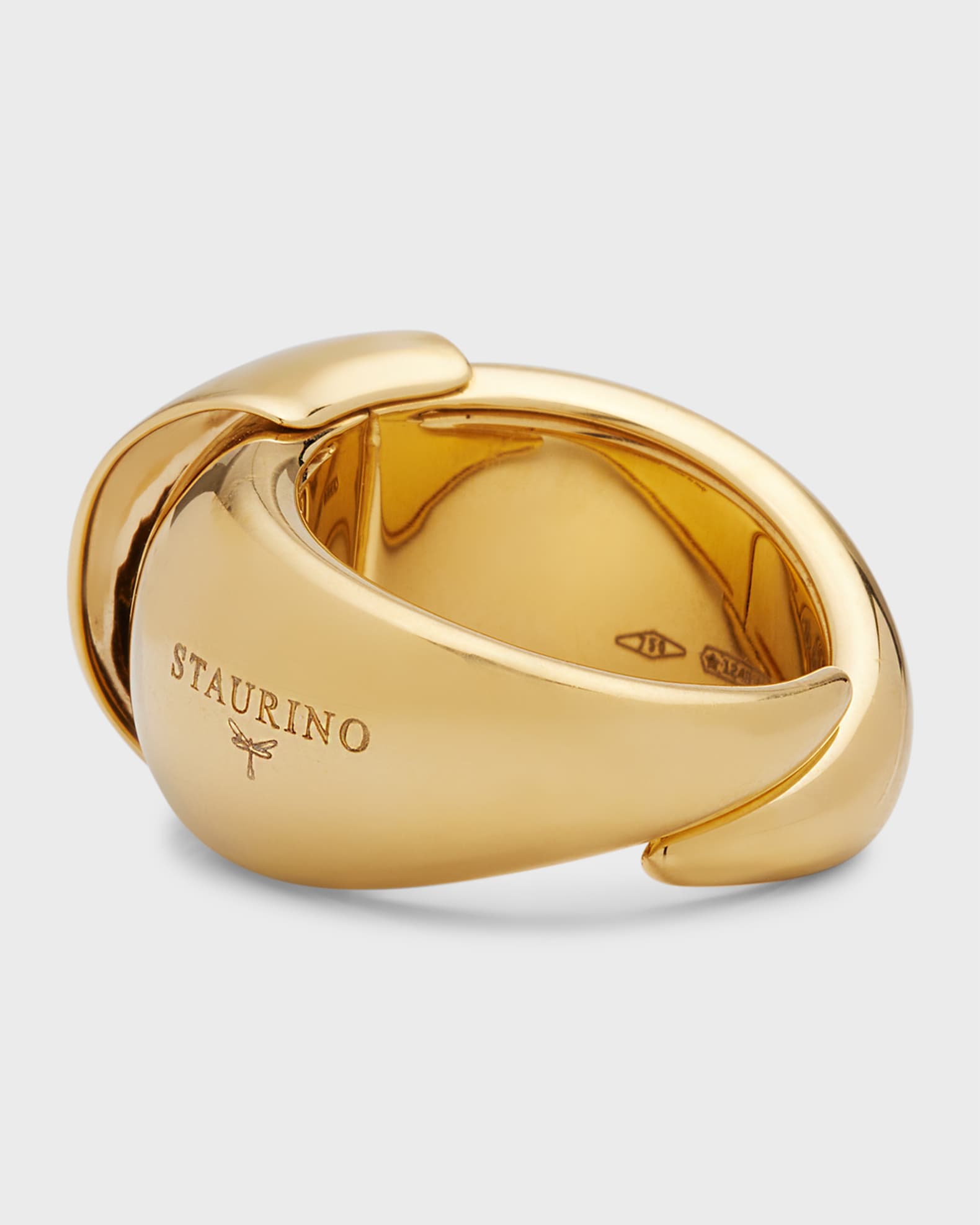 Staurino 18K Yellow Gold Renaissance Ring, Size 6 | Neiman Marcus